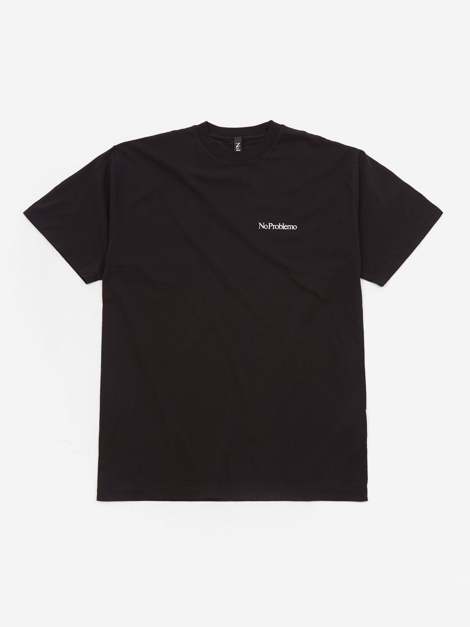 No Problemo Mini Problemo Short Sleeve T Shirt - Black – Goodhood