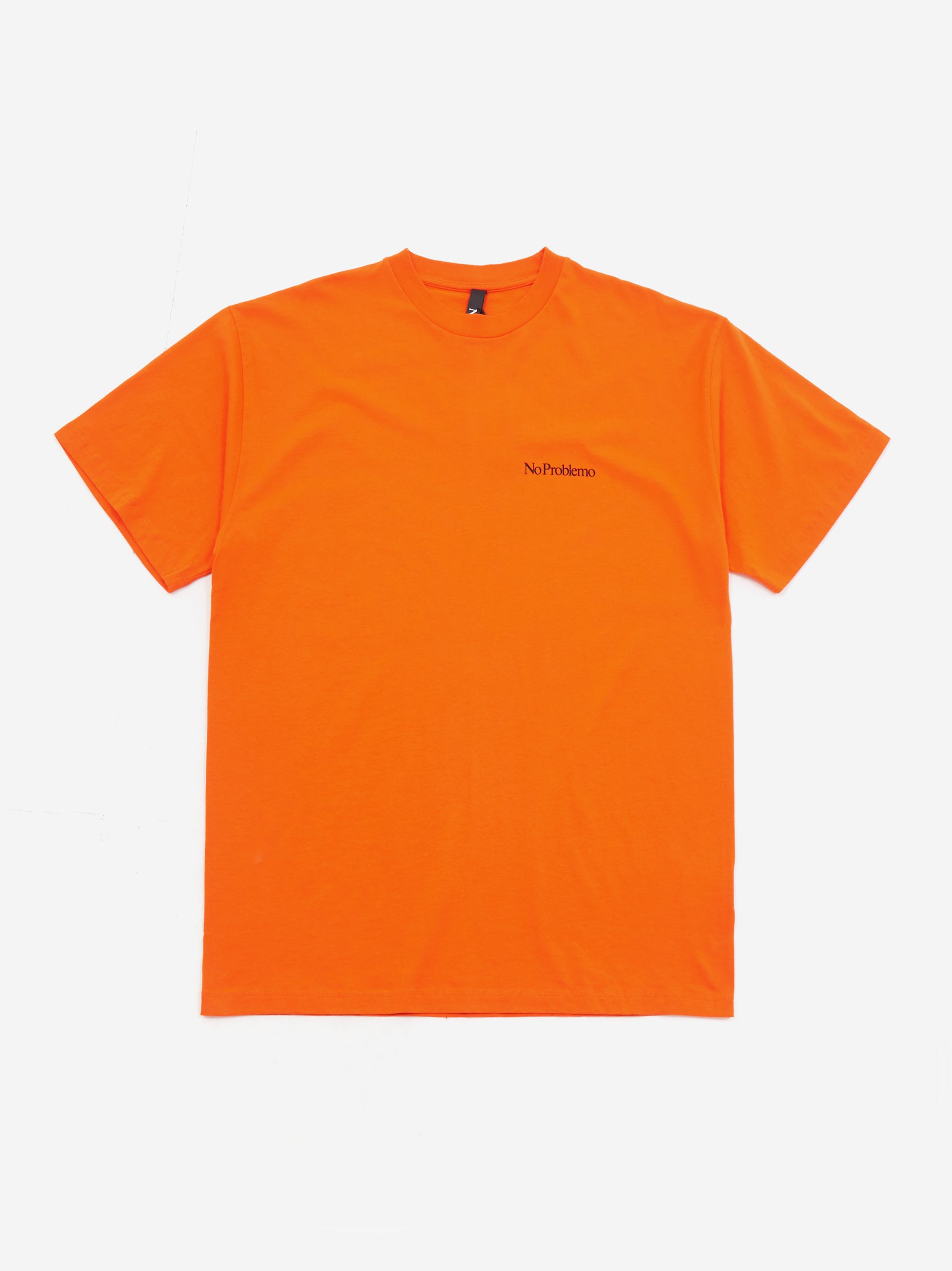 No Problemo Mini Problemo Short Sleeve T Shirt - Orange – Goodhood
