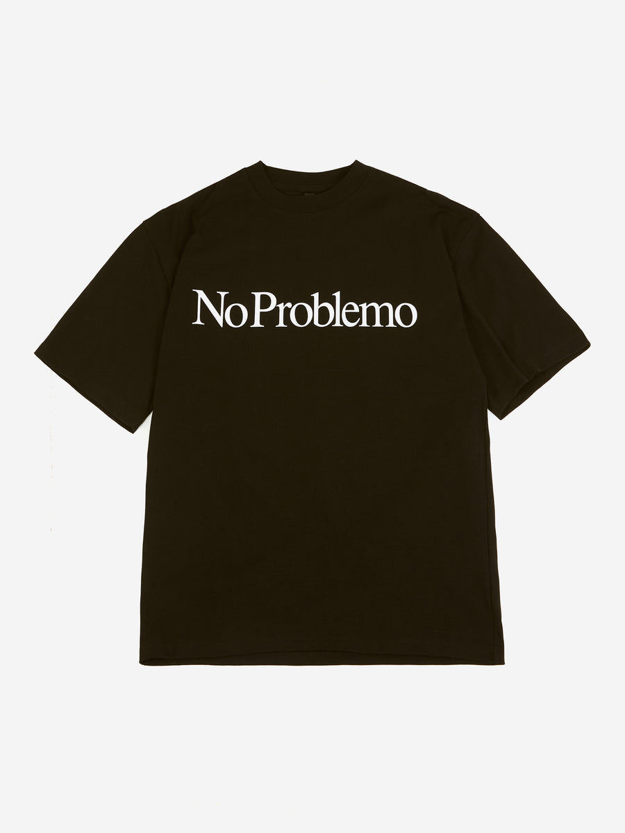 No Problemo Short Sleeve T-Shirt - Black – Goodhood
