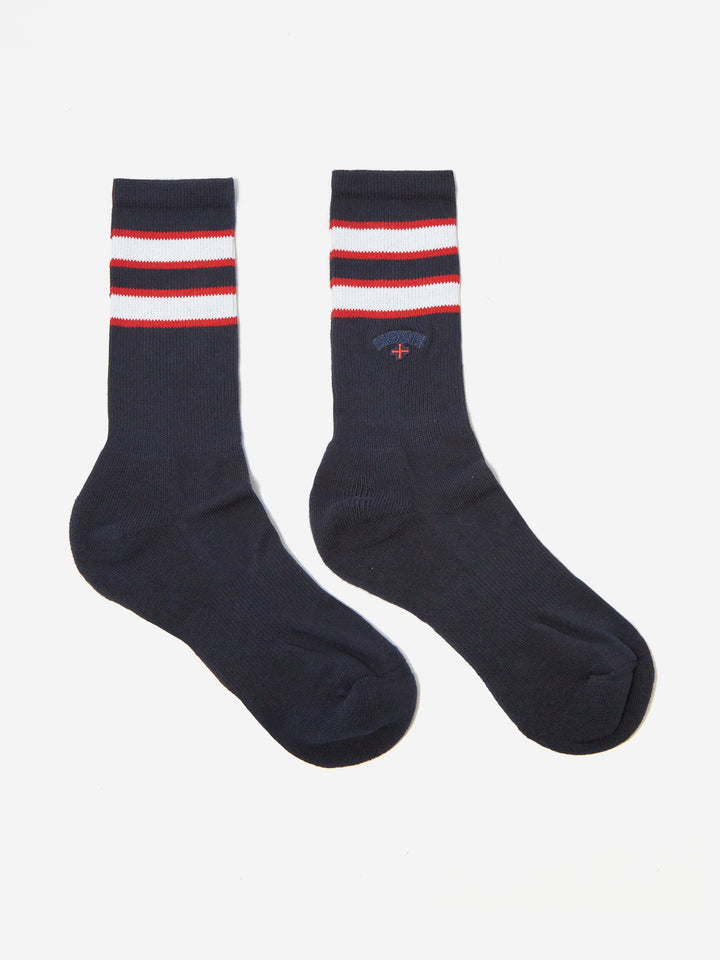 Noah Striped Sock - Blue – Goodhood