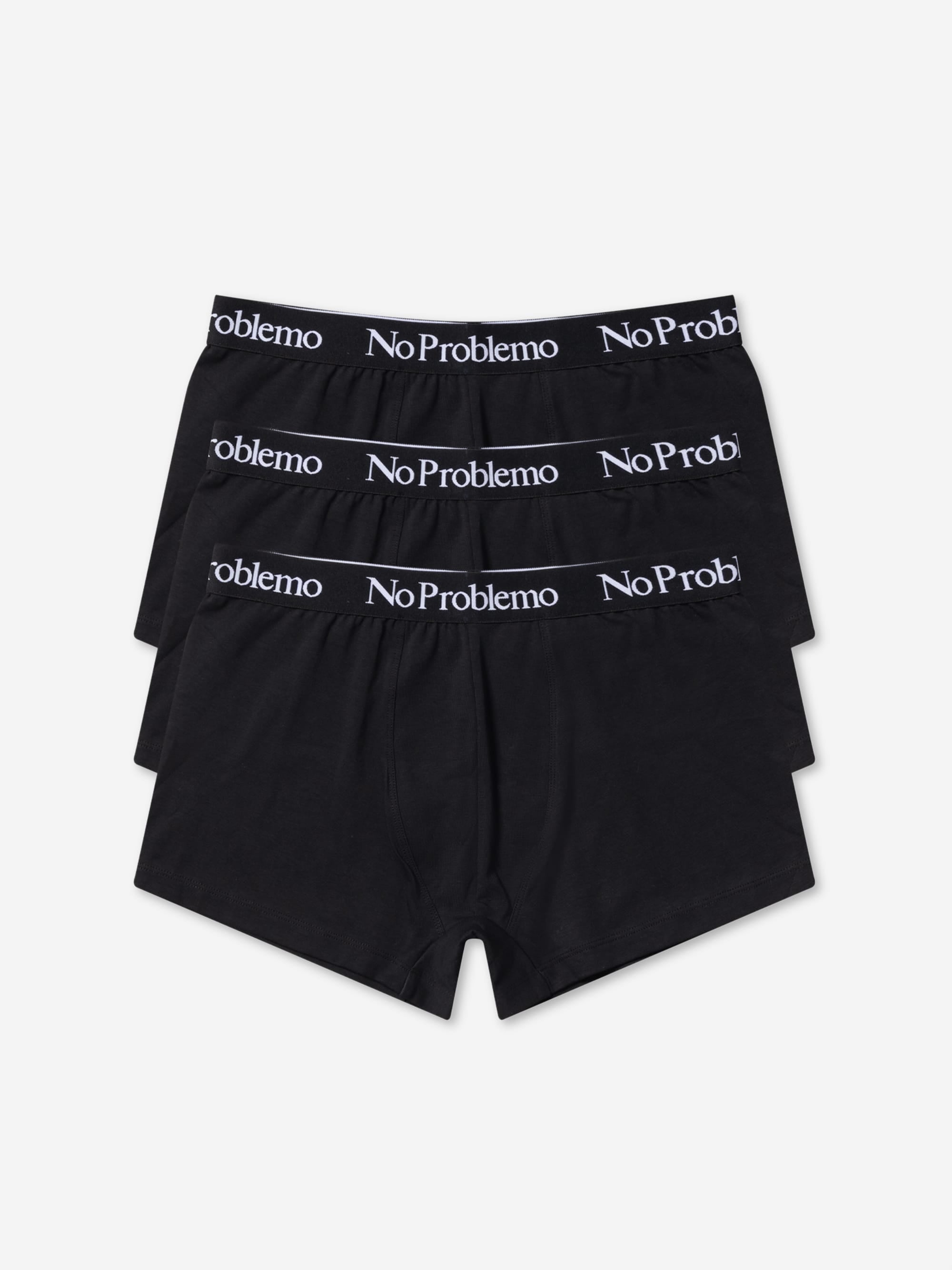 No Problemo Boxer Briefs Multi Pack - Black – Goodhood