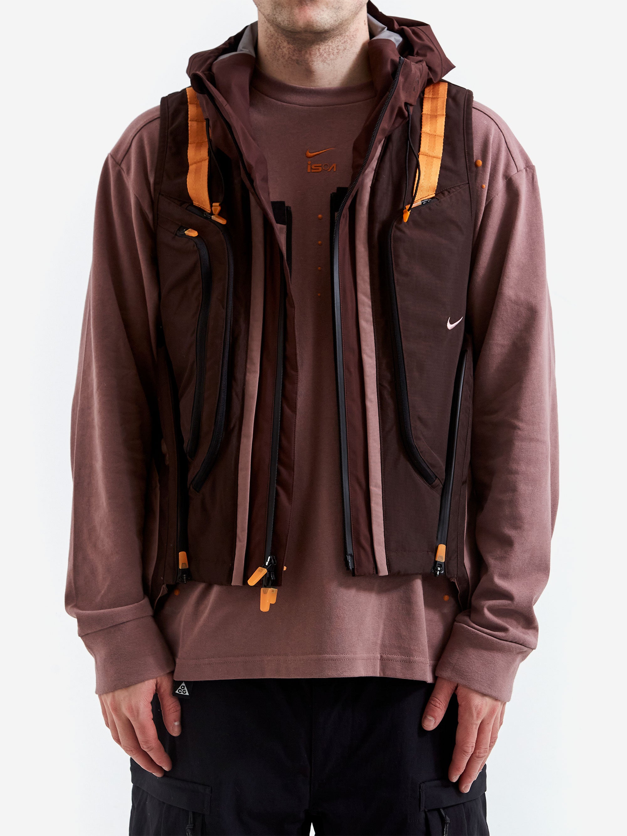 Nike ISPA Adapt Modular Vest - Earth/Smokey Mauve/Monarch – Goodhood
