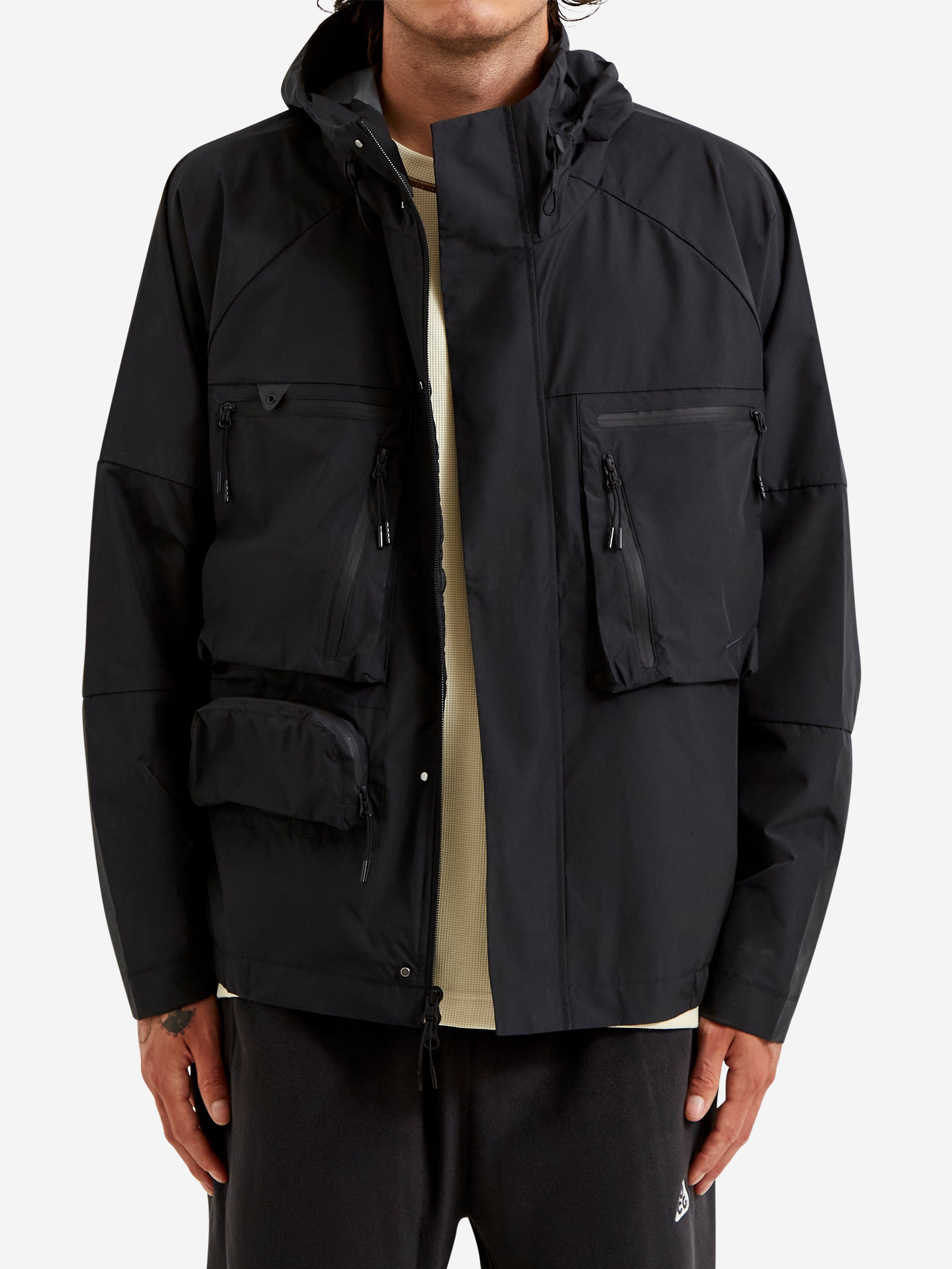 Nike Tech Super Light Weight Jacket - Black – Goodhood