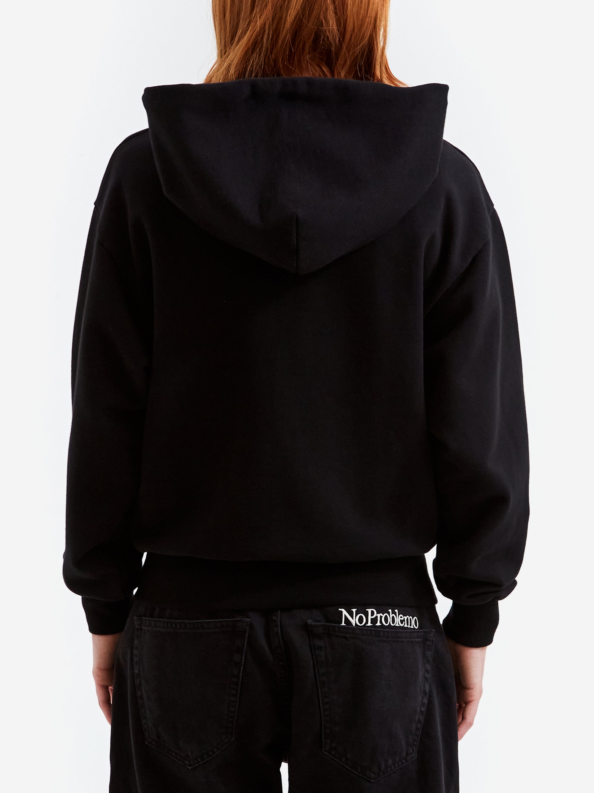 No Problemo Mini Alien Zip Through Hoodie - Black – Goodhood