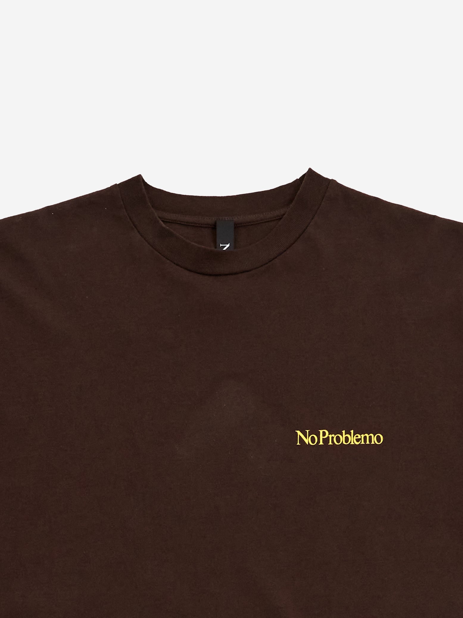 No Problemo Mini Problemo Short Sleeve T-Shirt - Brown – Goodhood