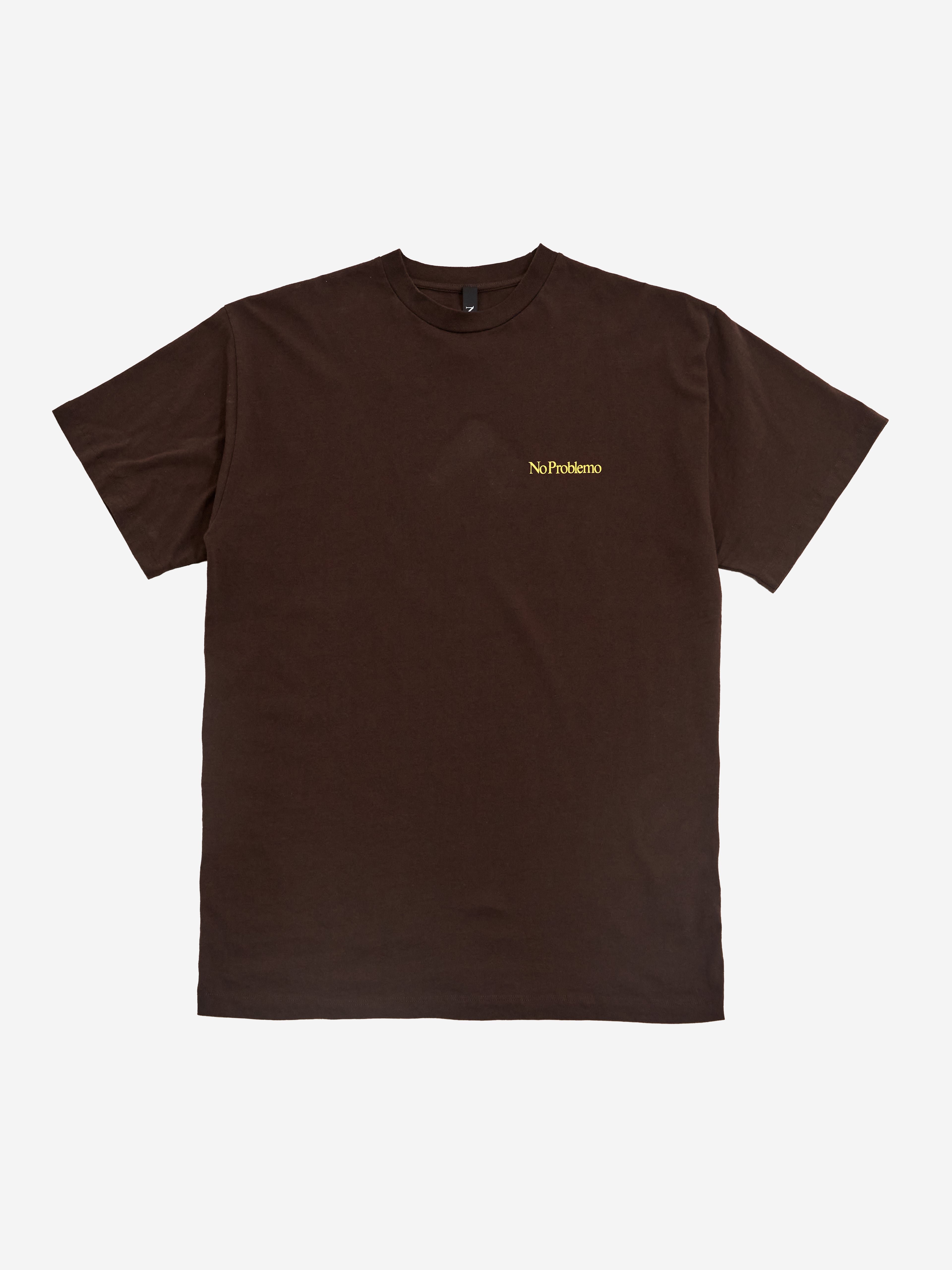 No Problemo Mini Problemo Short Sleeve T-Shirt - Brown – Goodhood