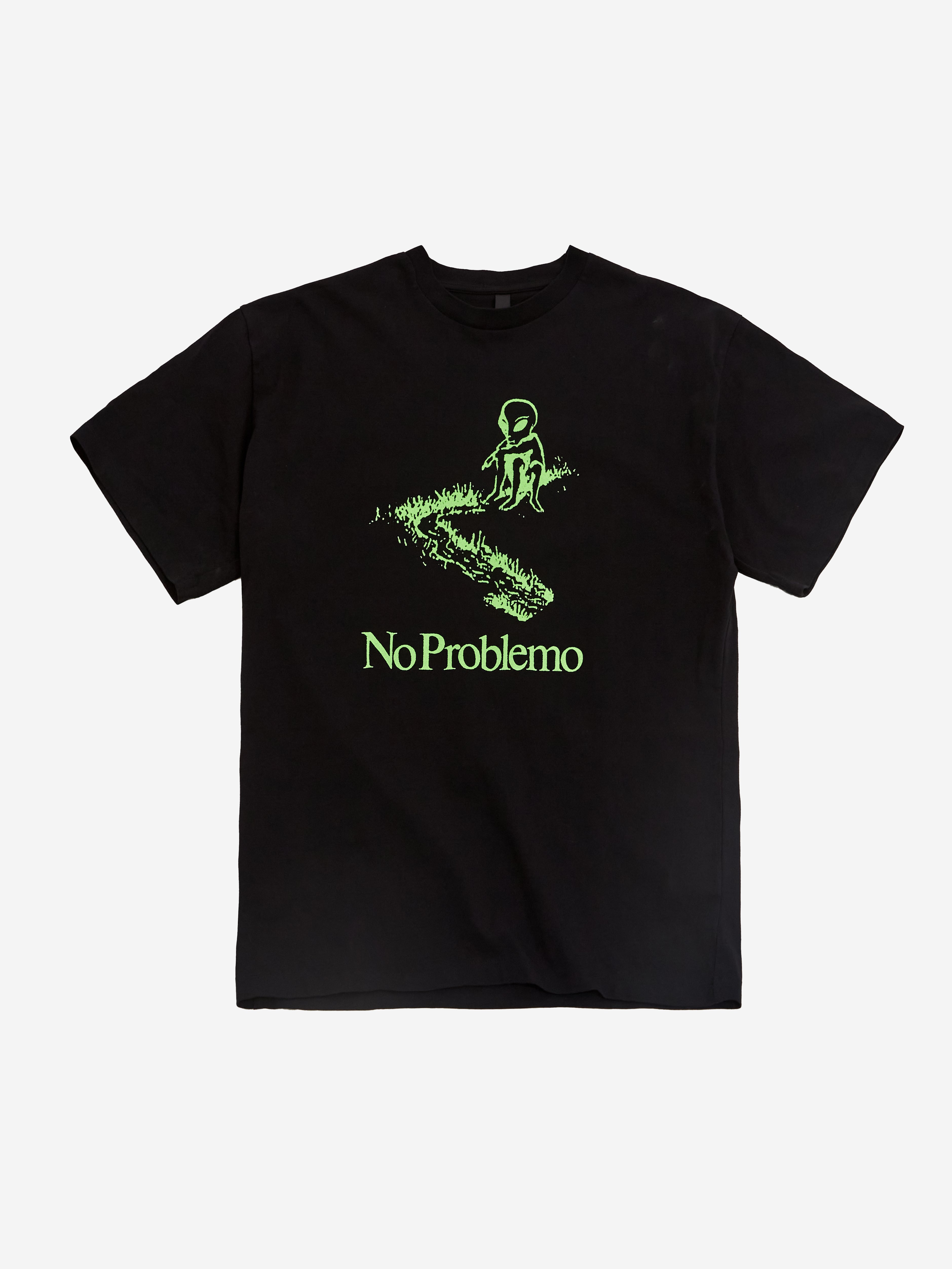 No Problemo Toboggan Short Sleeve T-Shirt - Black – Goodhood