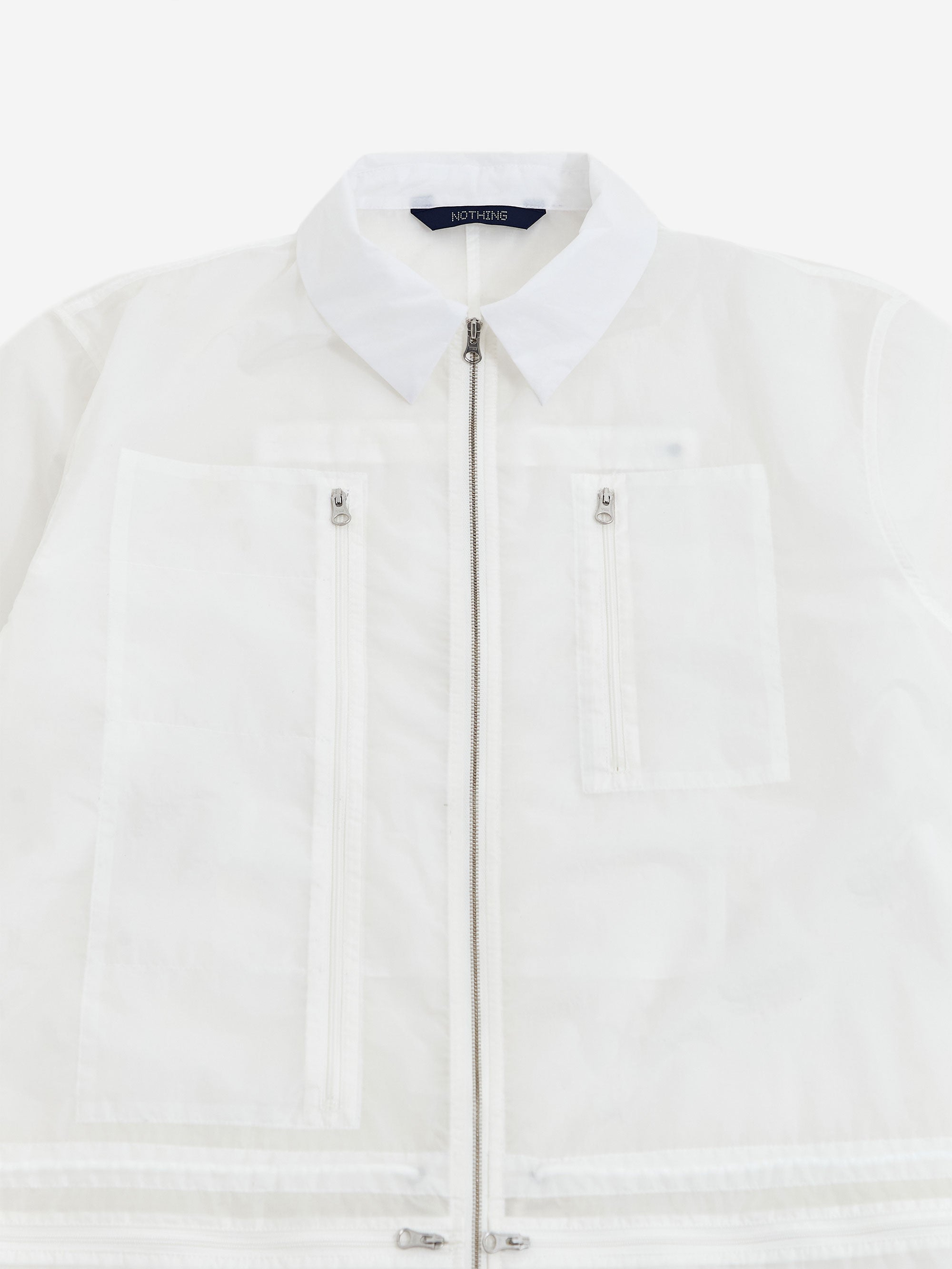 Nothing Transparent Labcoat - White – Goodhood