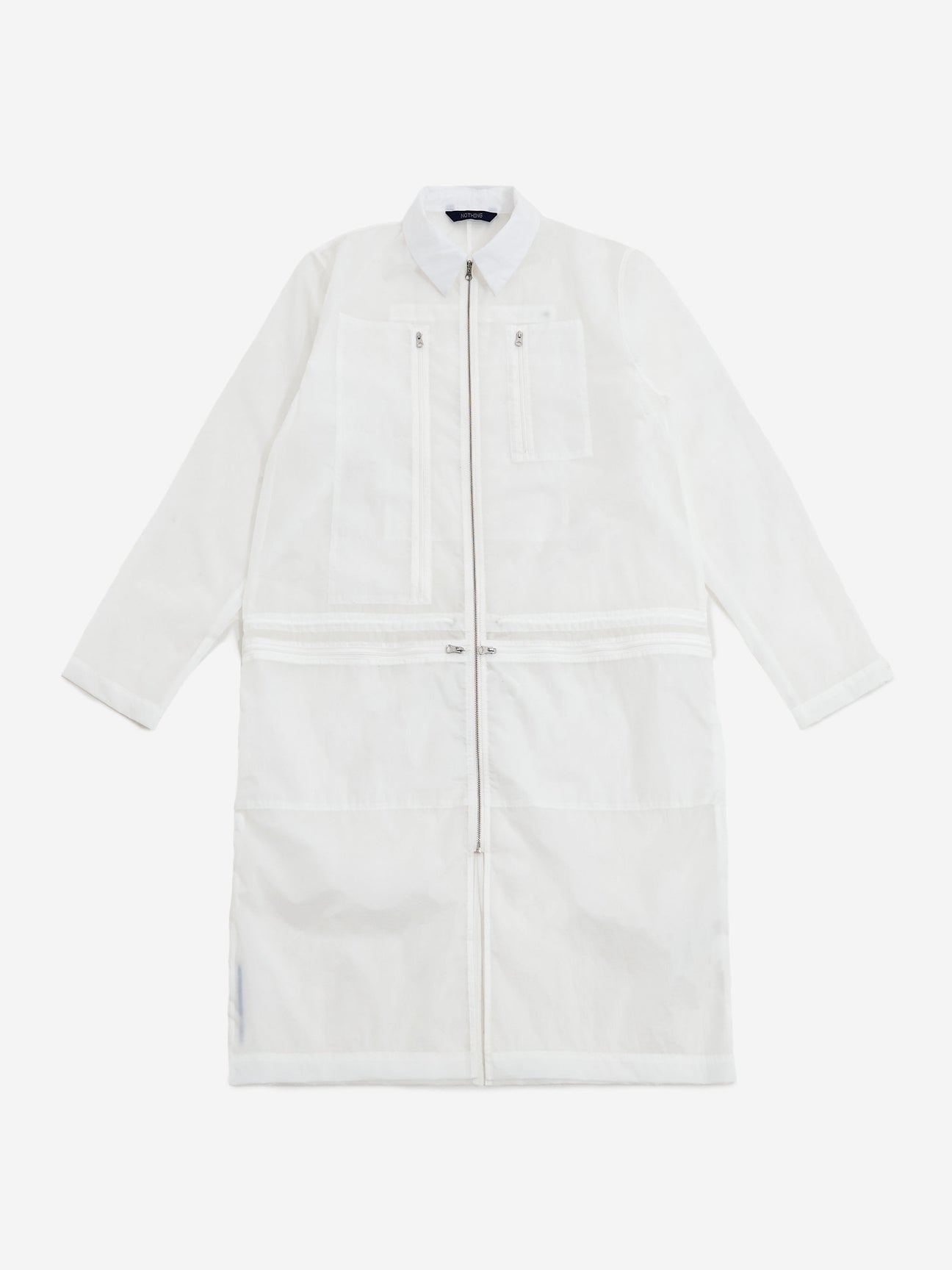 Nothing Transparent Labcoat - White – Goodhood