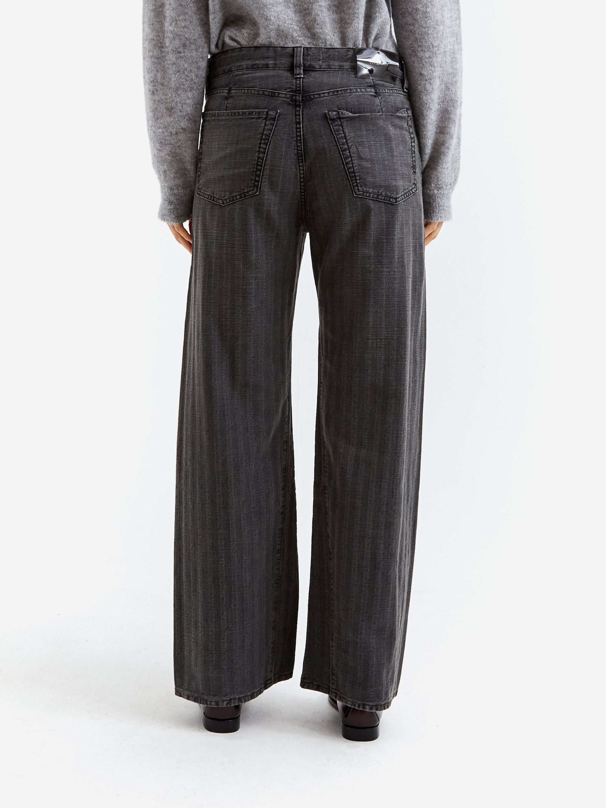 Our Legacy Treble Cut - Washed Grey Tornino Stripe – Goodhood