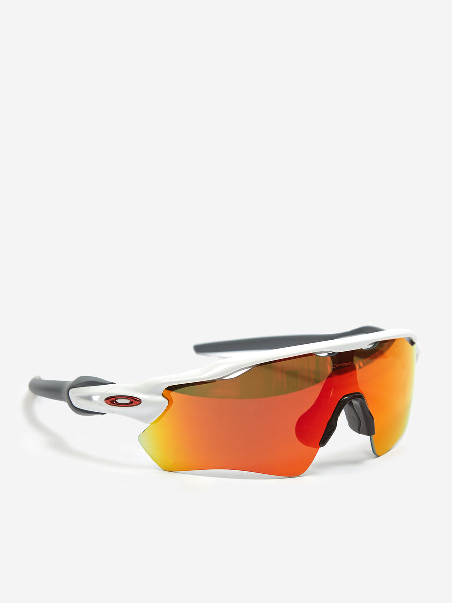 Oakley Radar EV Path Sunglasses - Prizm Ruby/Polished White – Goodhood