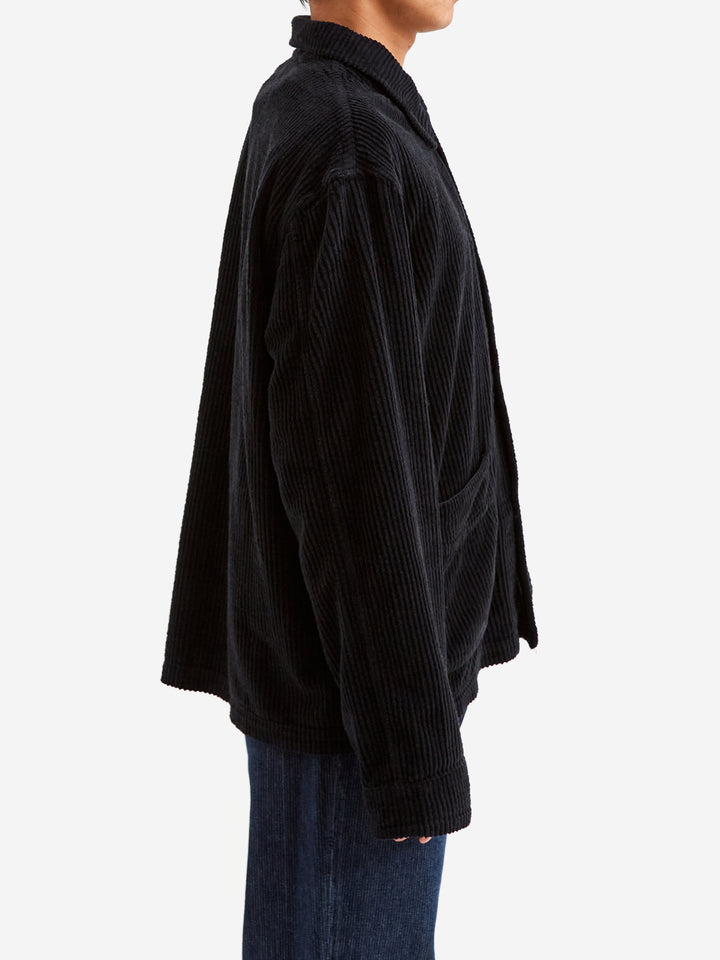Our Legacy Archive Box Jacket - Worn Black Rustic Cord – Goodhood