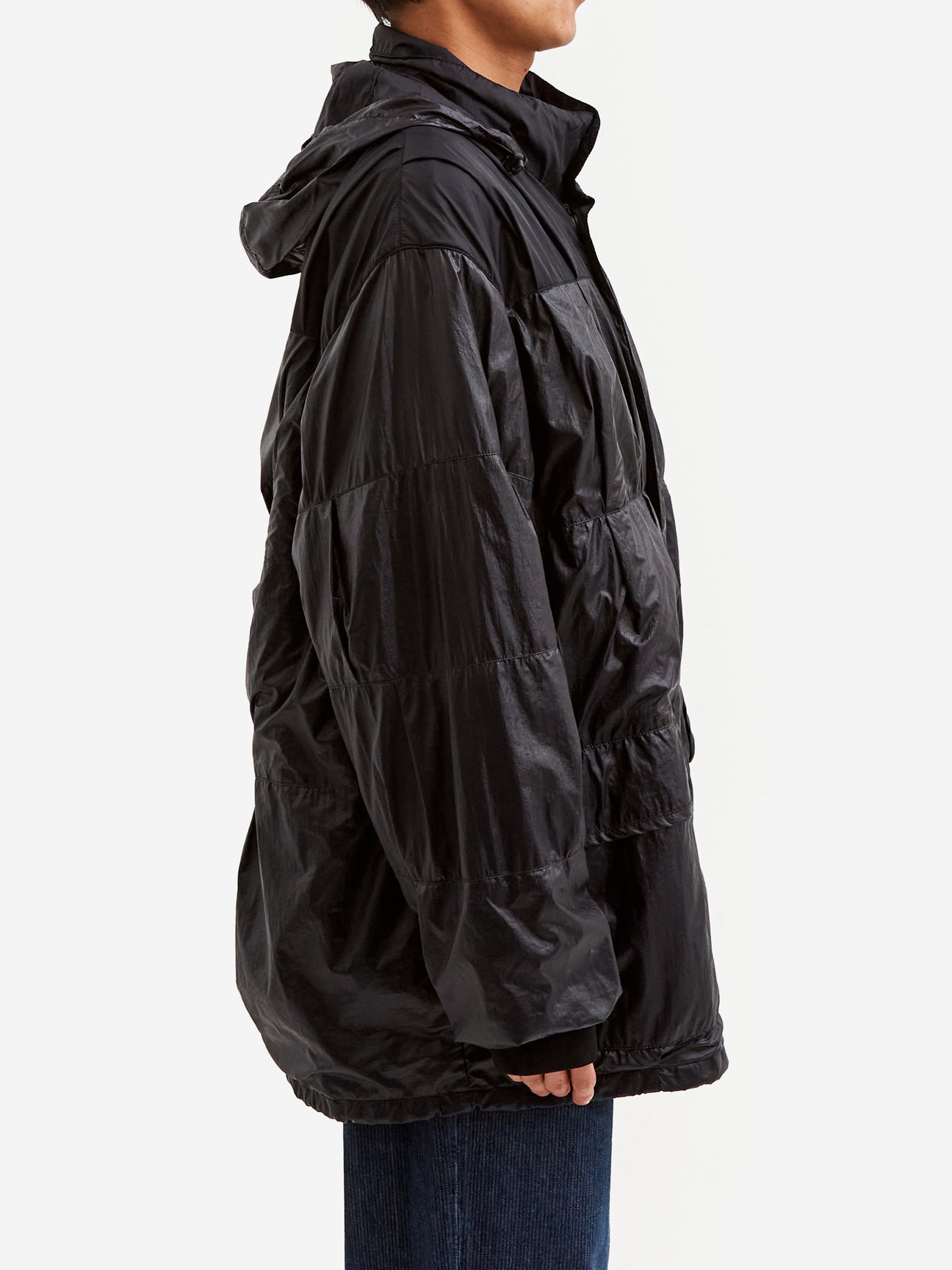 Our Legacy Exhaust Puffa - Black Rubberized Nylon – Goodhood