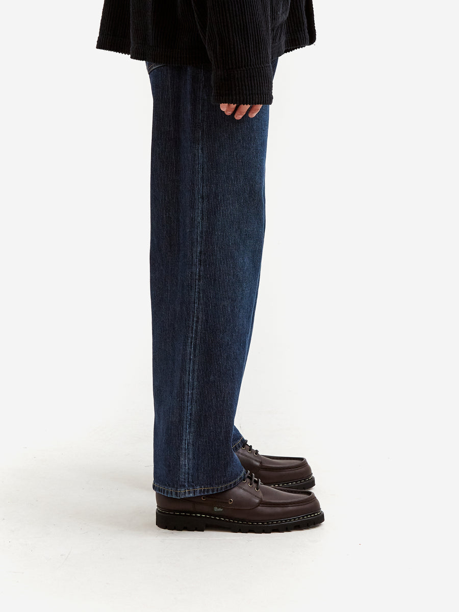 Our Legacy Third Cut - Deep Blue Chain Twill – Goodhood