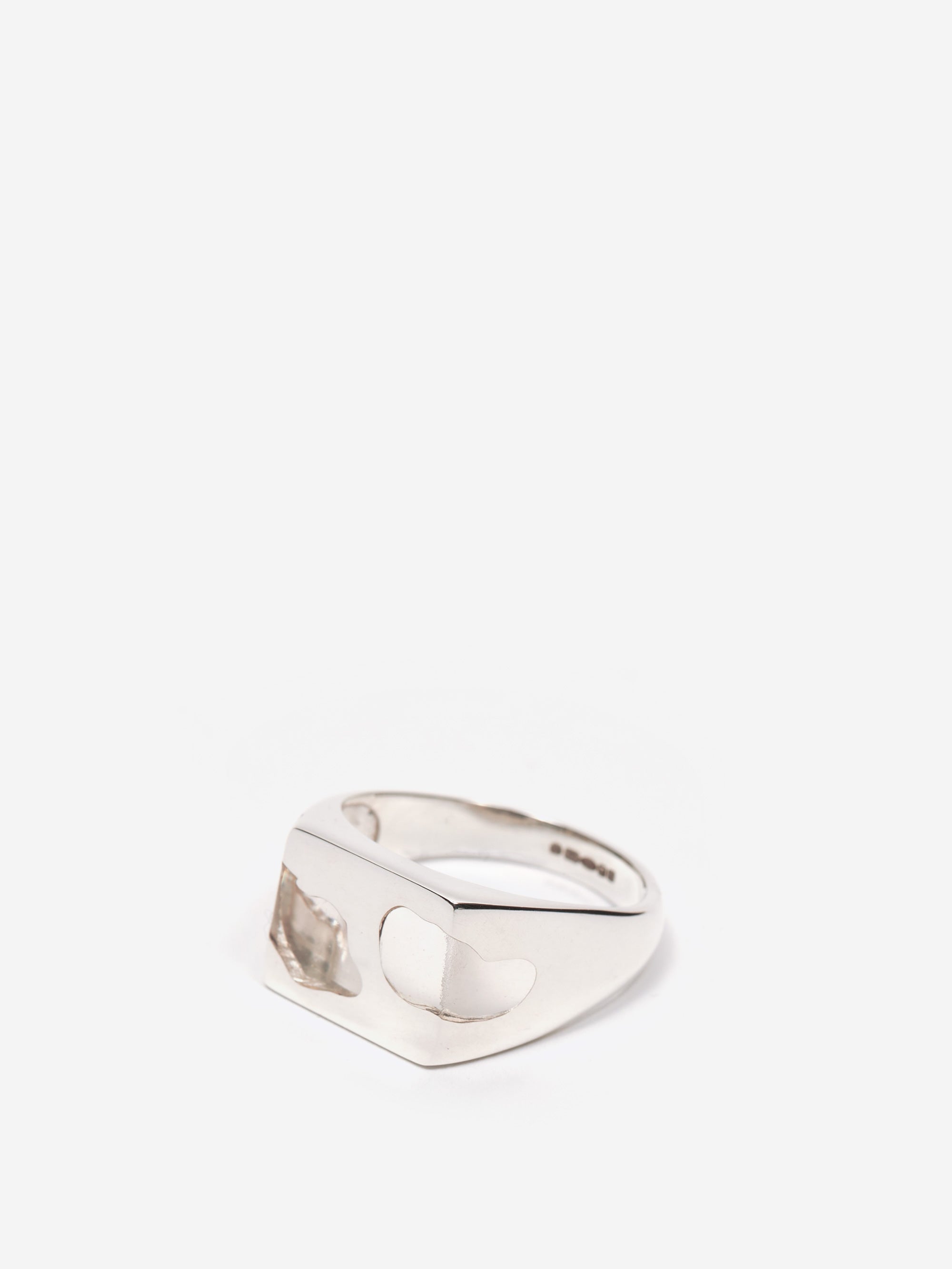 Ellie Mercer Two Piece Ring - Clear – Goodhood