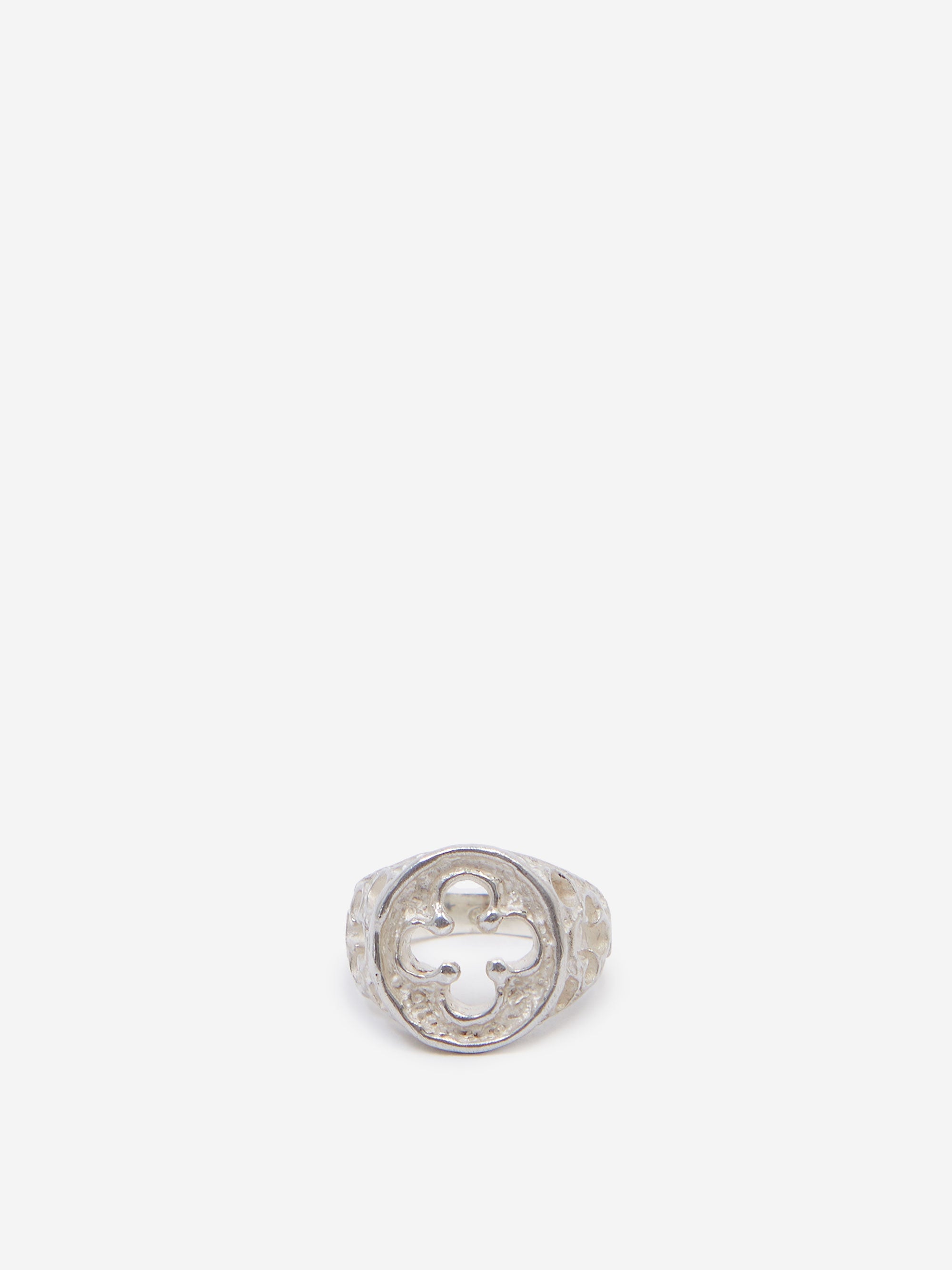 Phoebe Cutler Window Signet Ring - Sterling Silver – Goodhood