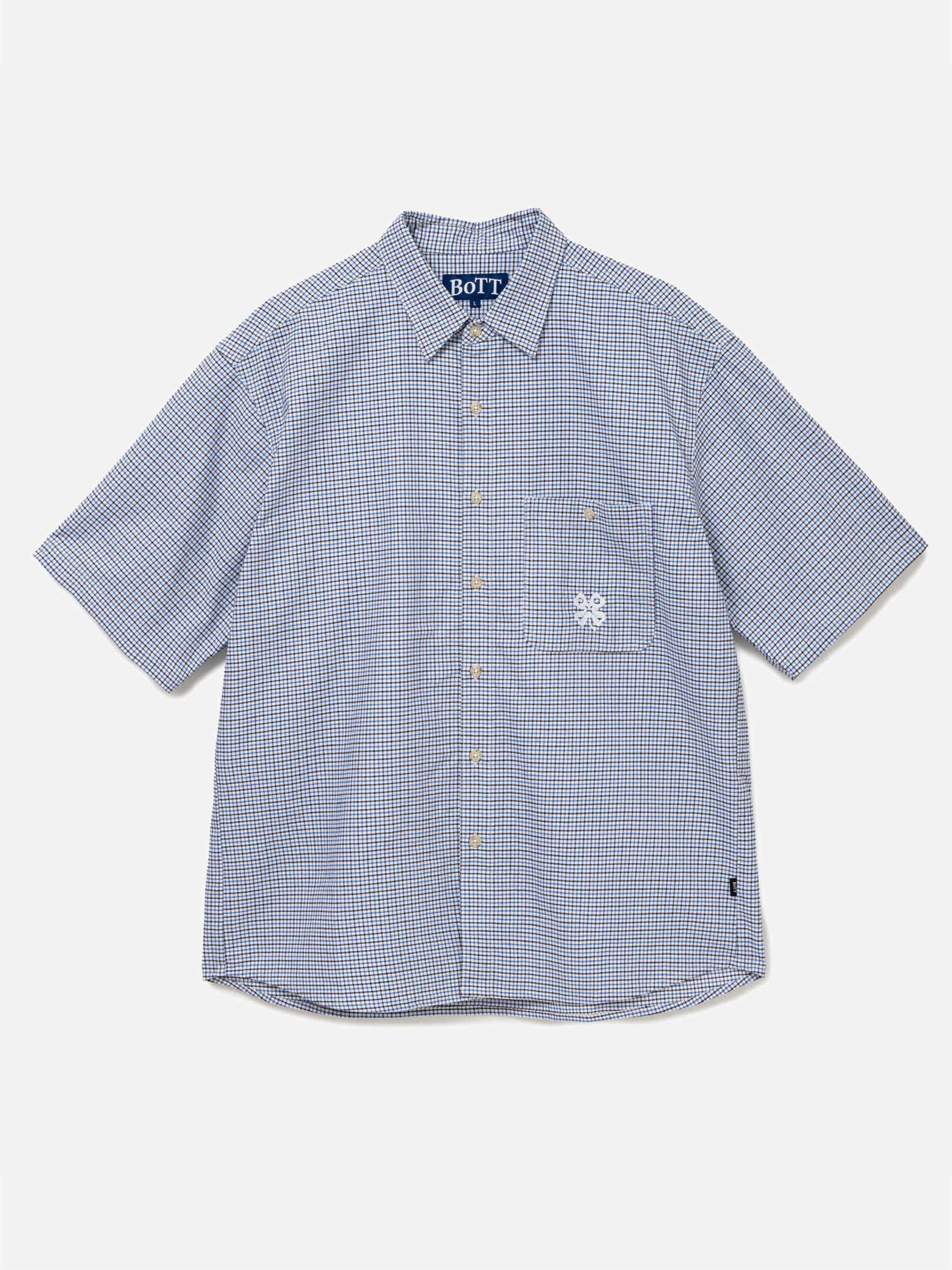 BoTT Plaid Shirt - Blue – Goodhood