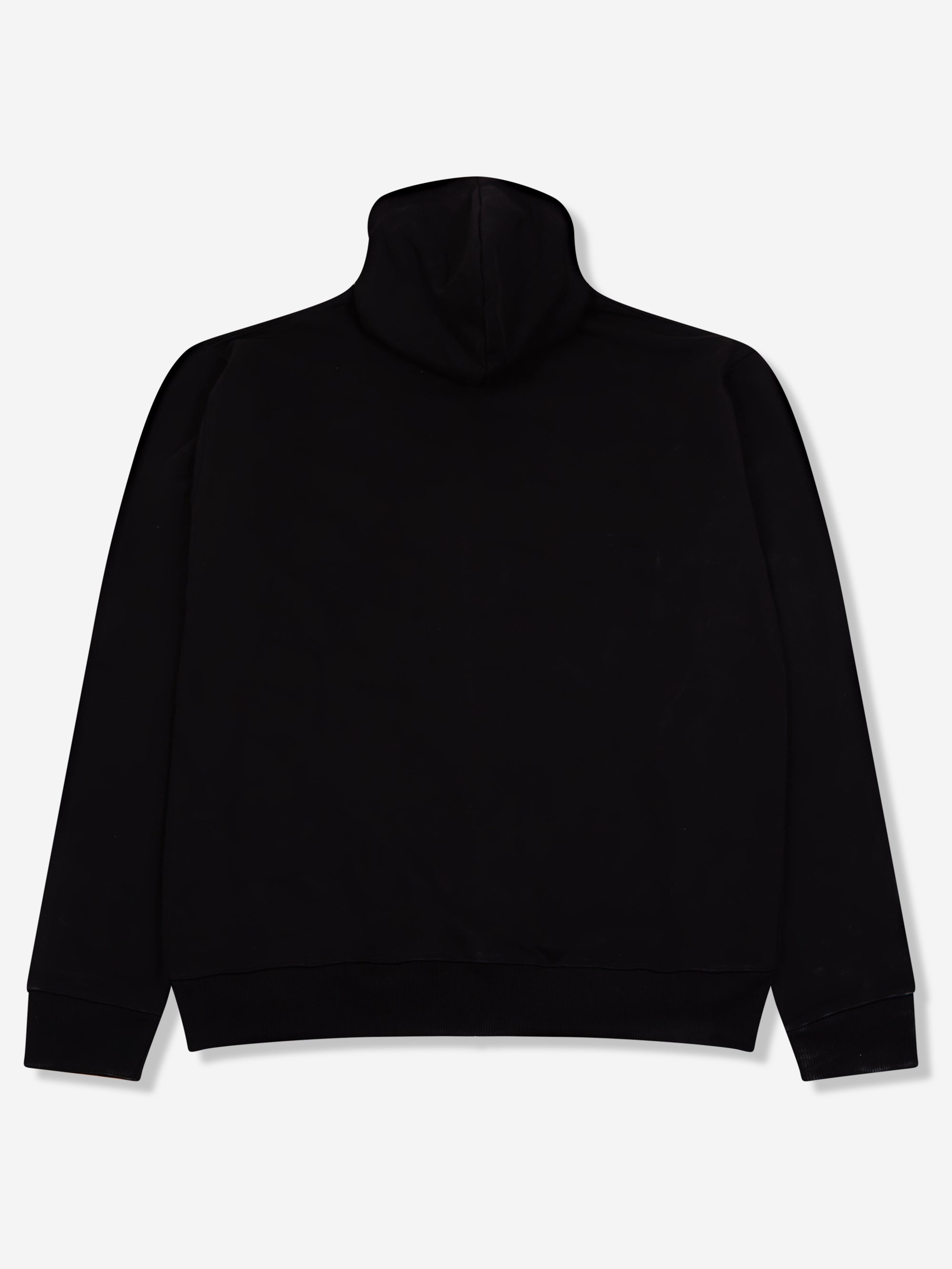 Postal Trip Applique Zip Through Hoodie - Black – Goodhood