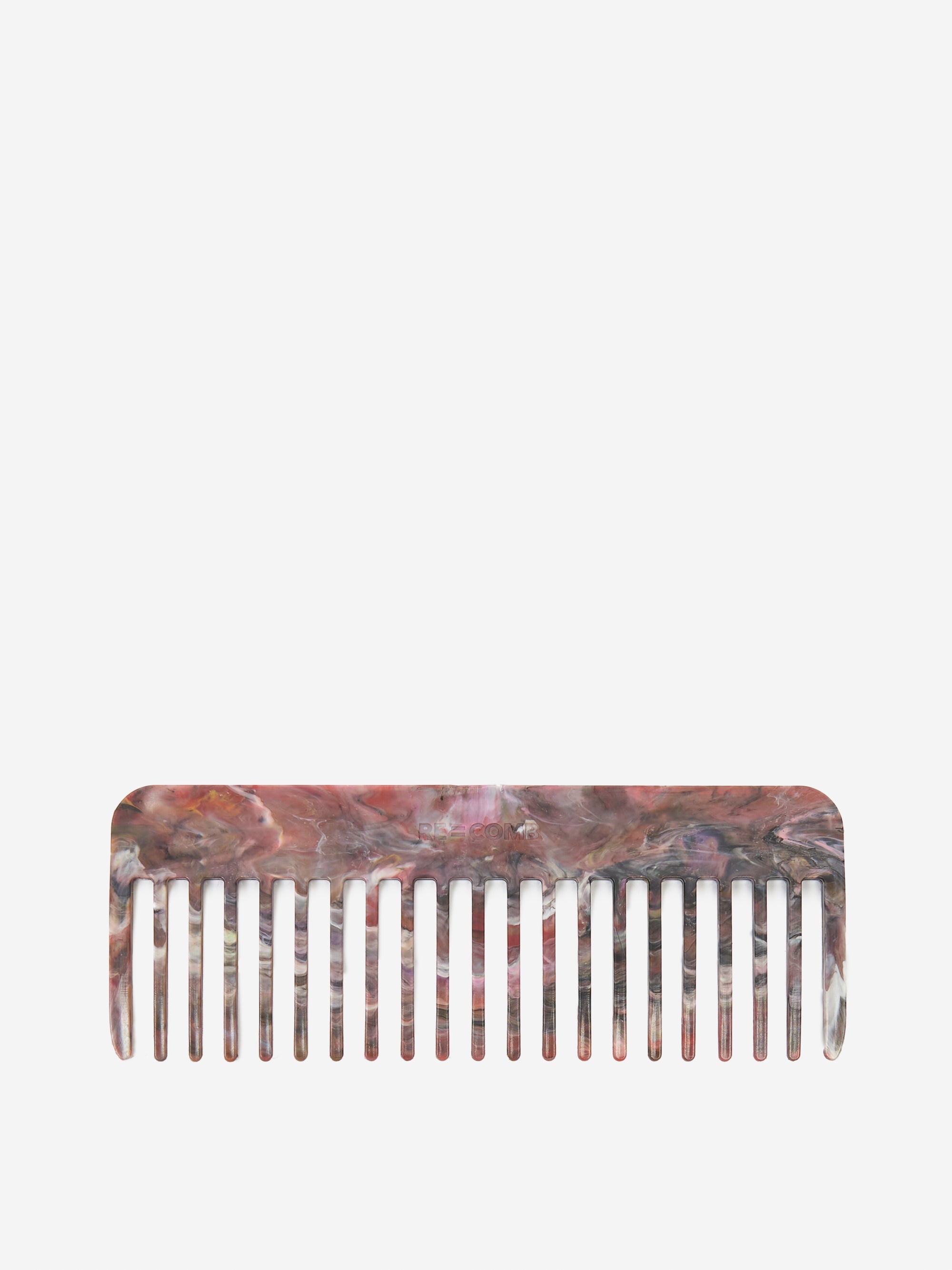 RE=COMB Recycled Hair Comb - Marbled Warm – Goodhood