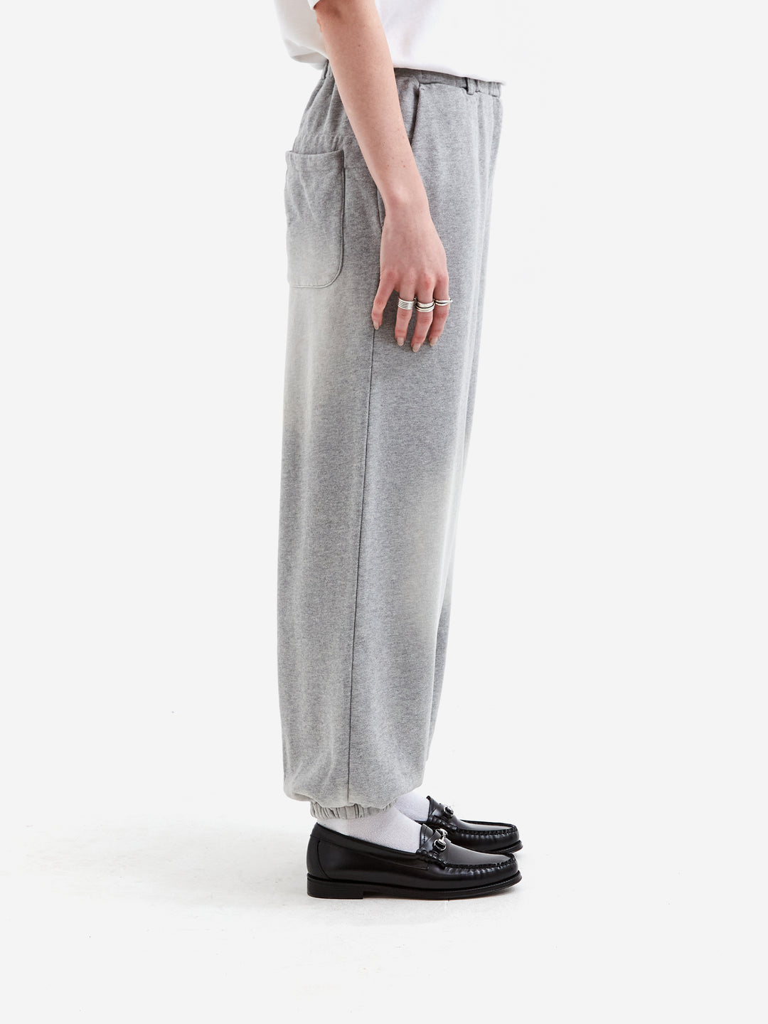 RhodolirioN Balloon Pant - Damaged Heather Grey – Goodhood