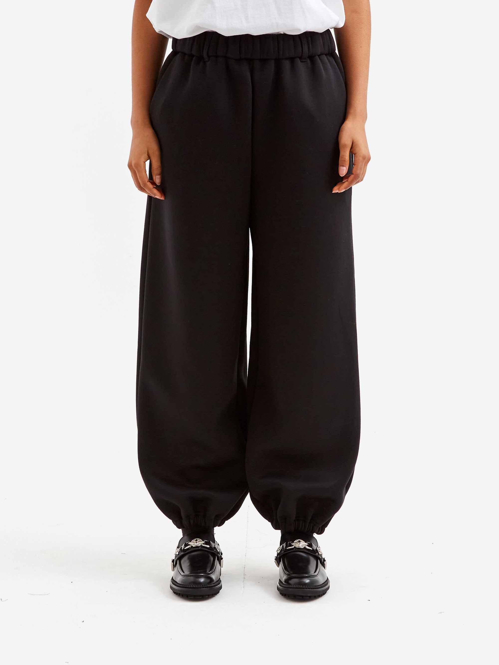 RhodolirioN Double Jersey Balloon Pant - Black – Goodhood