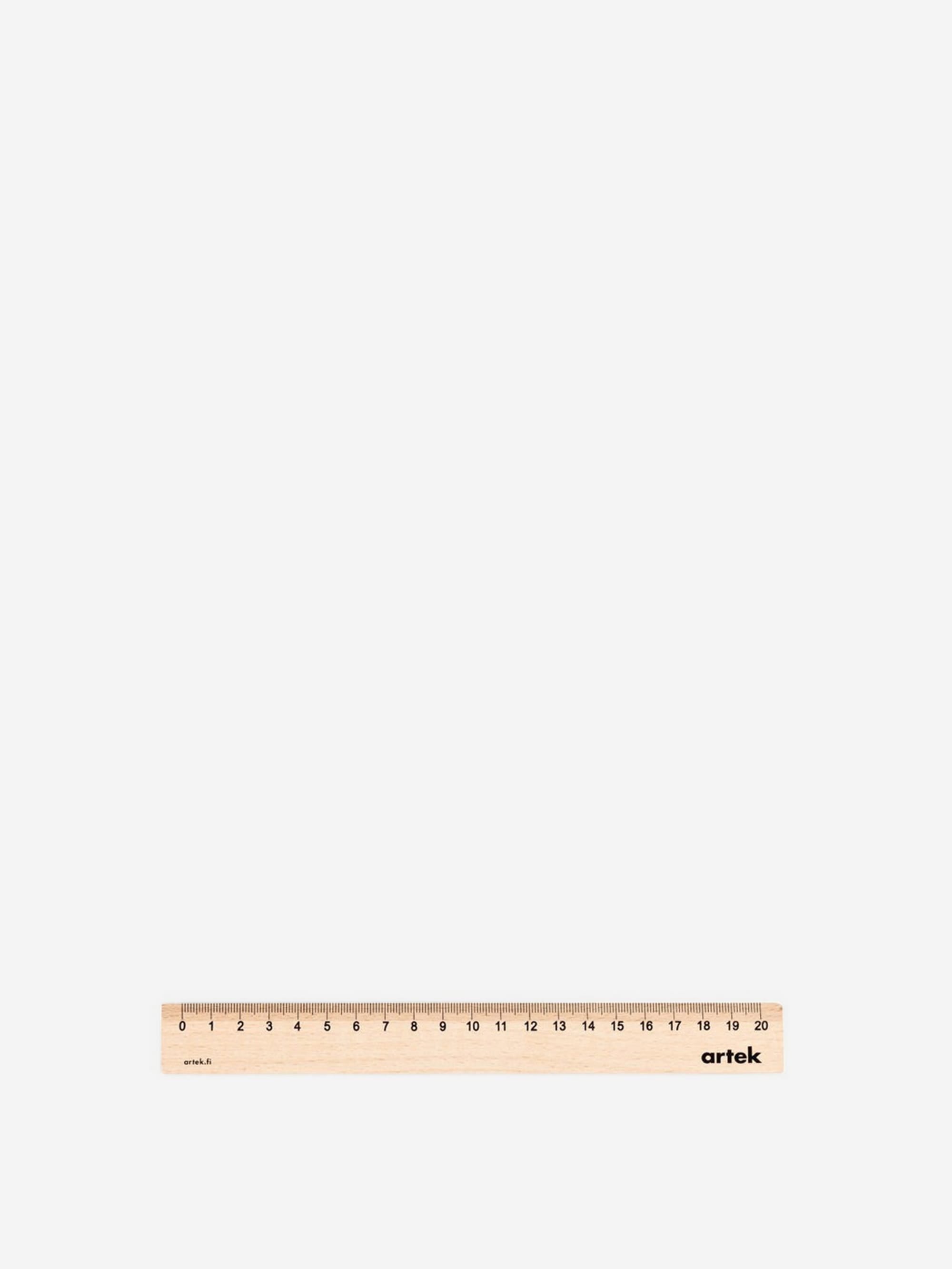 Artek Beech Ruler - 20cm – Goodhood