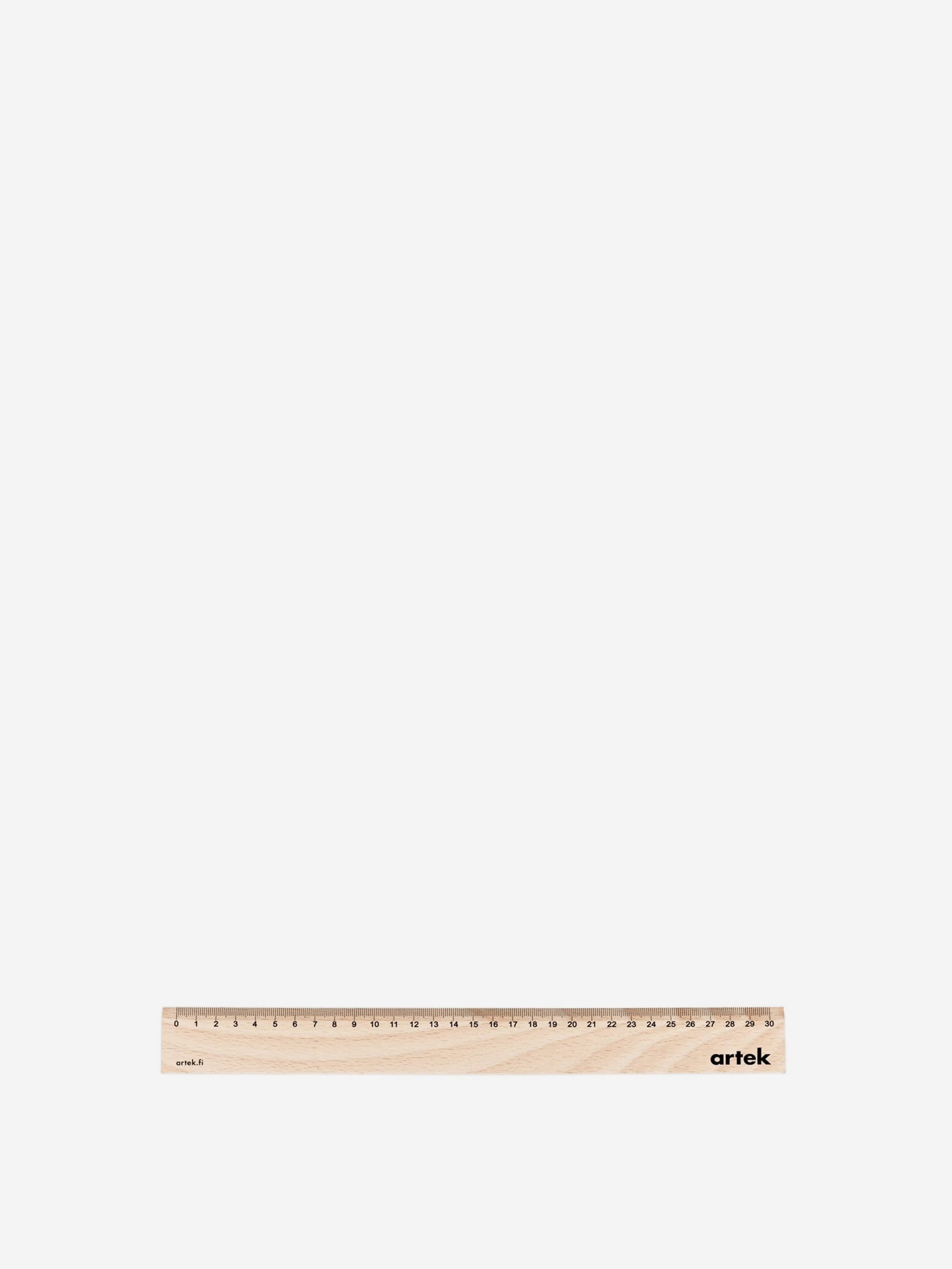 Artek Beech Ruler - 30cm – Goodhood