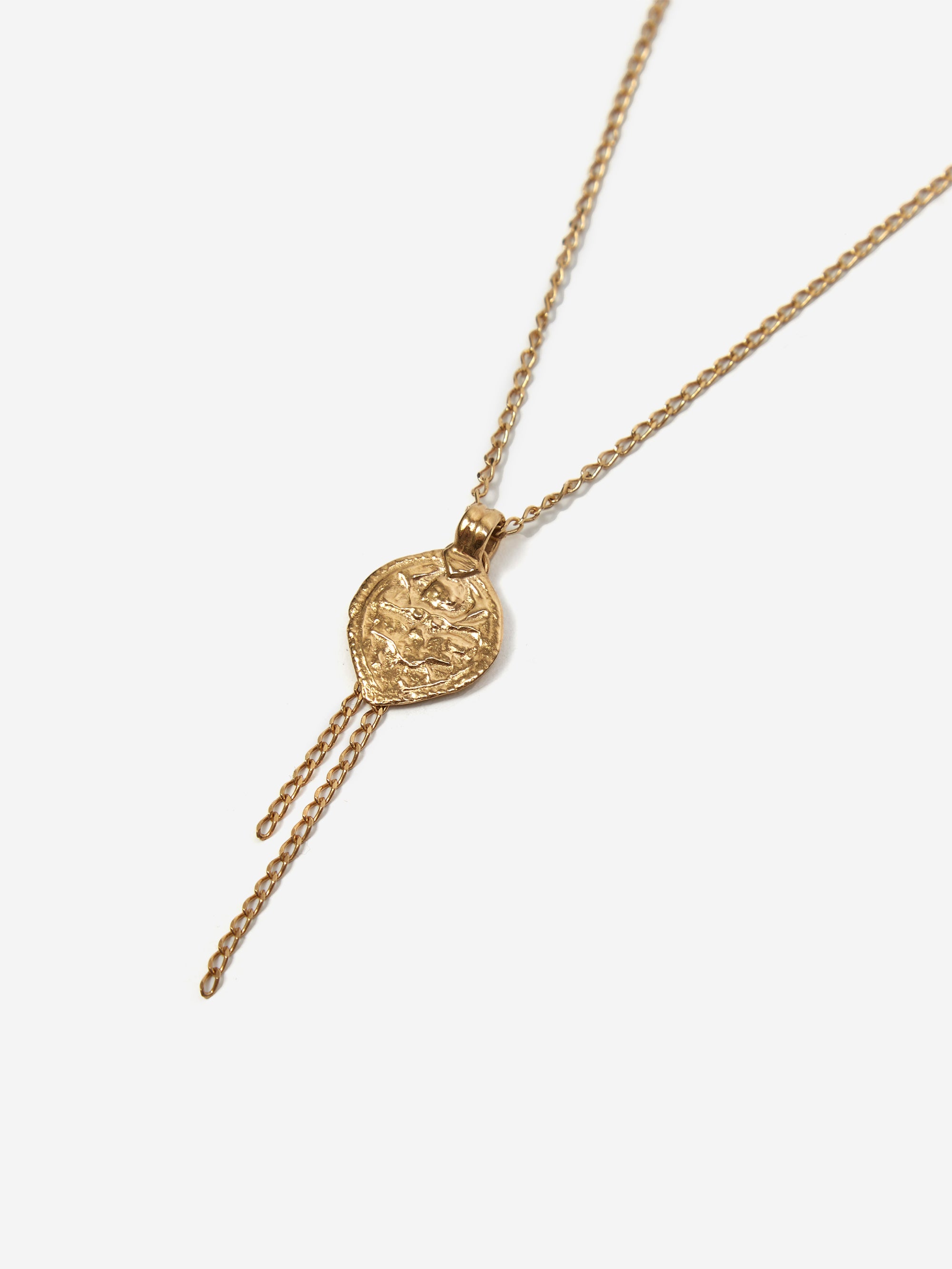 She's Lost Control Ancient Charm Necklace - Gold – Goodhood