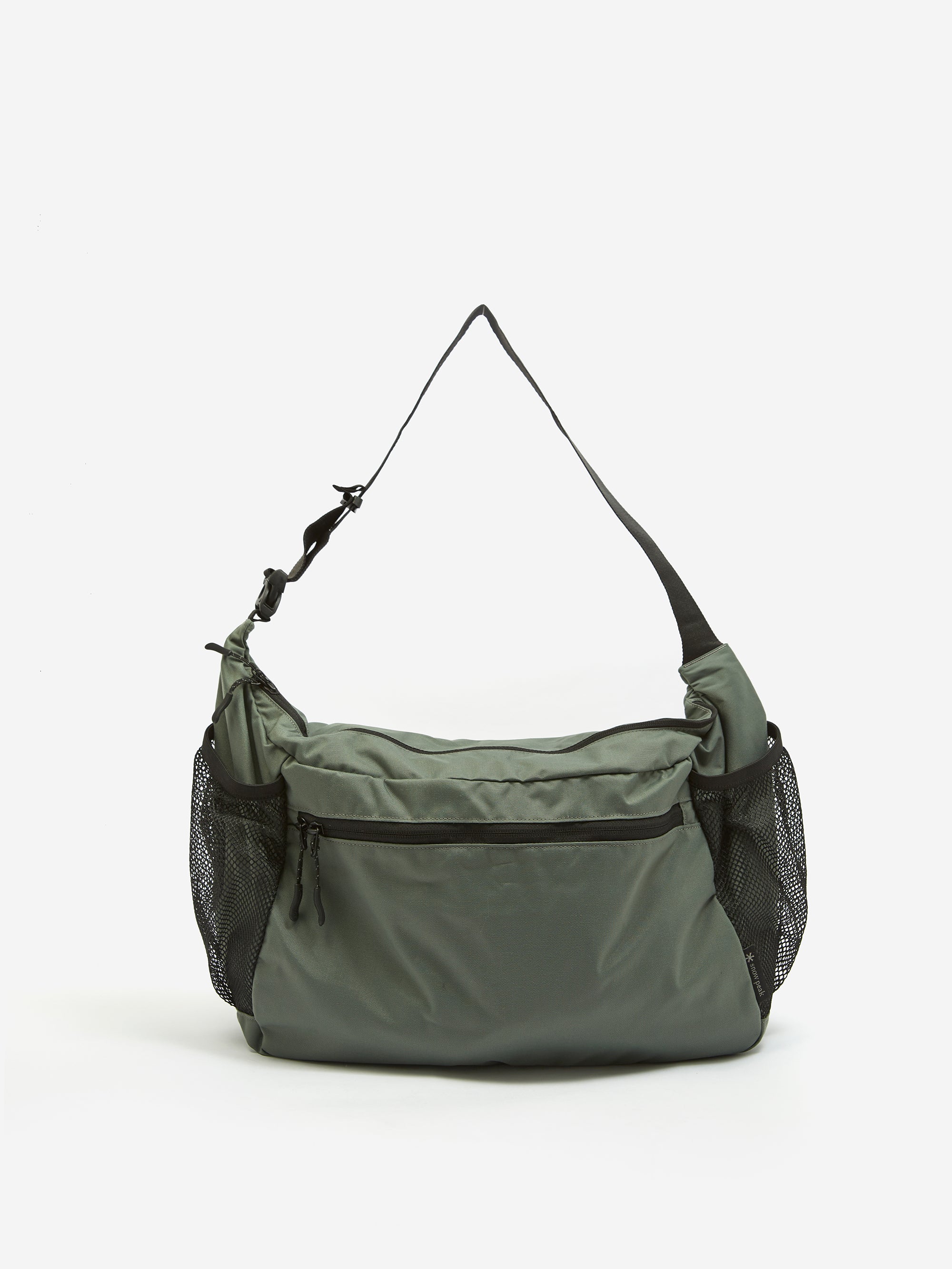 Snow Peak Everyday Use Middle Shoulder Bag - Grey – Goodhood