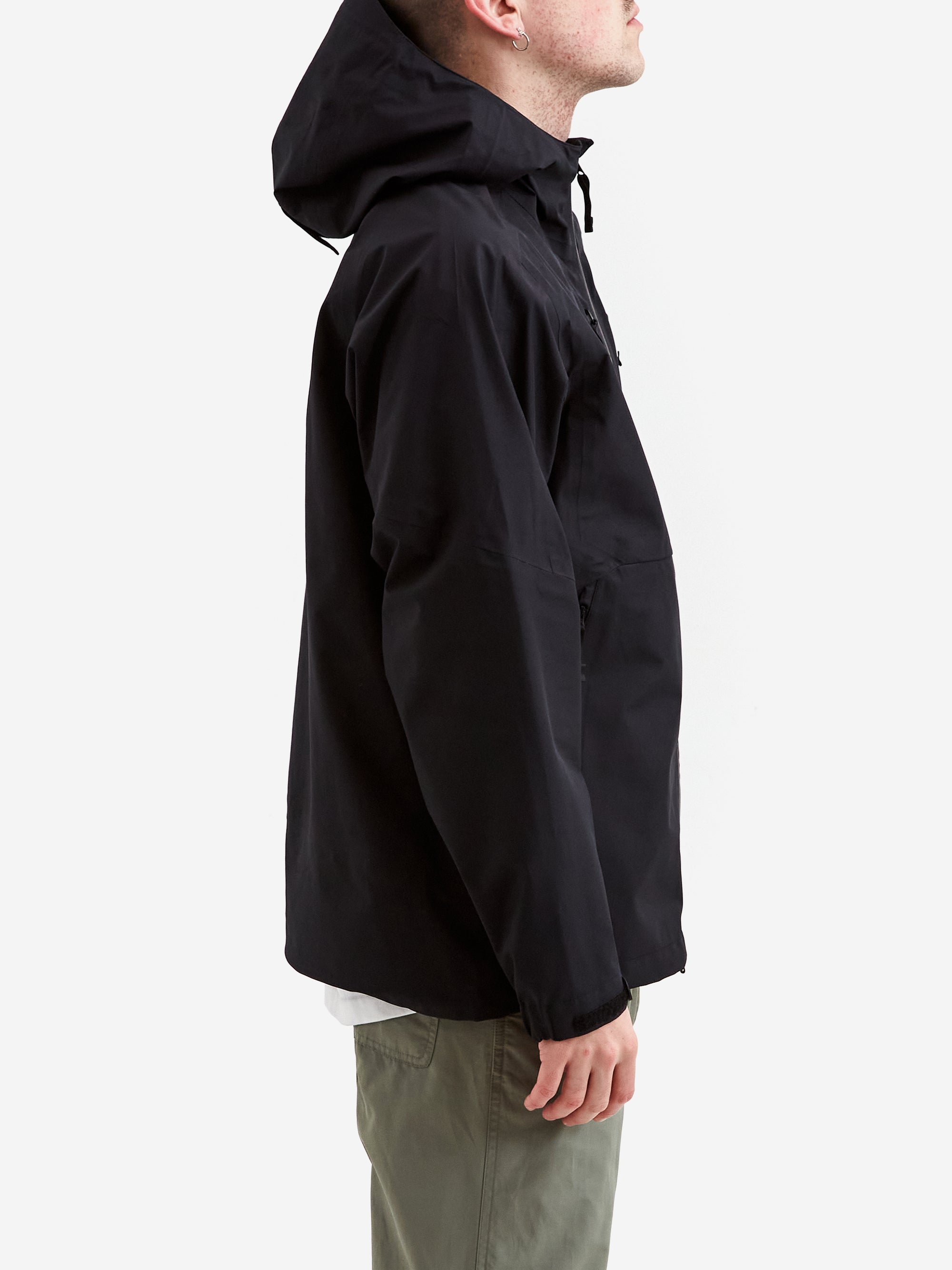 Snow Peak Gore-Tex Rain Jacket - Black – Goodhood