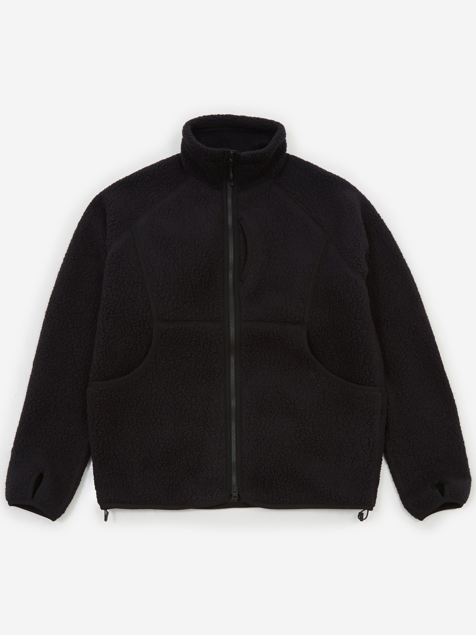 Snow Peak Thermal Boa Fleece Jacket - Black – Goodhood