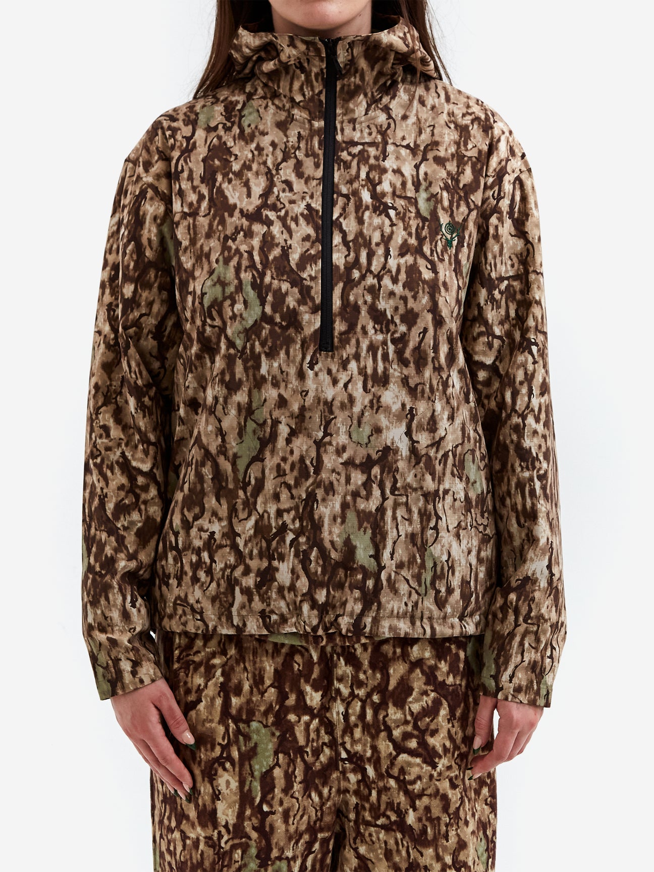 South2 West8 Boulder Parka - Poly Stretch Twill / Camo Printed - Horn ...