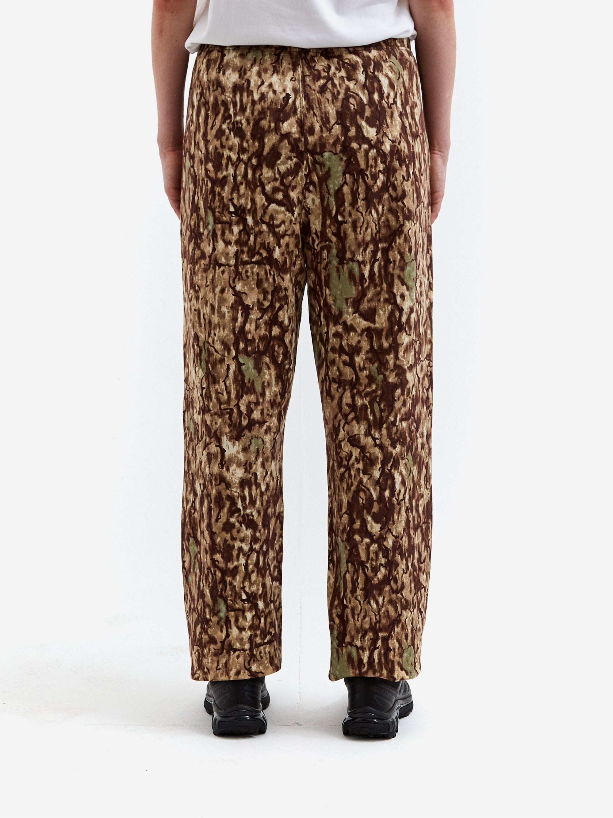 South2 West8 String Sweat Pant - Cotton French Terry / Printed - Horn ...