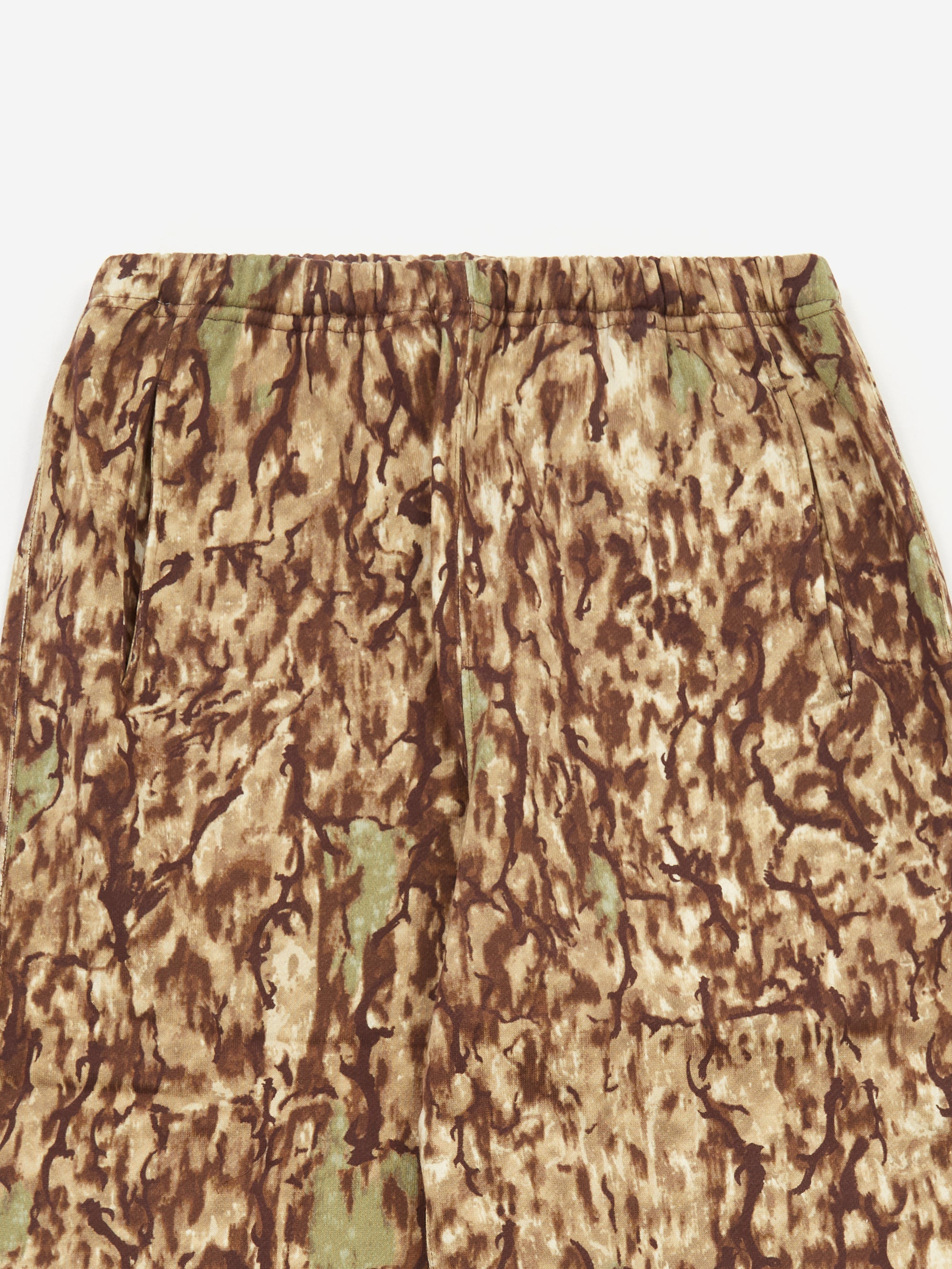 South2 West8 String Sweat Pant - Cotton Jersey / Horn Camo Pt. - Khaki ...