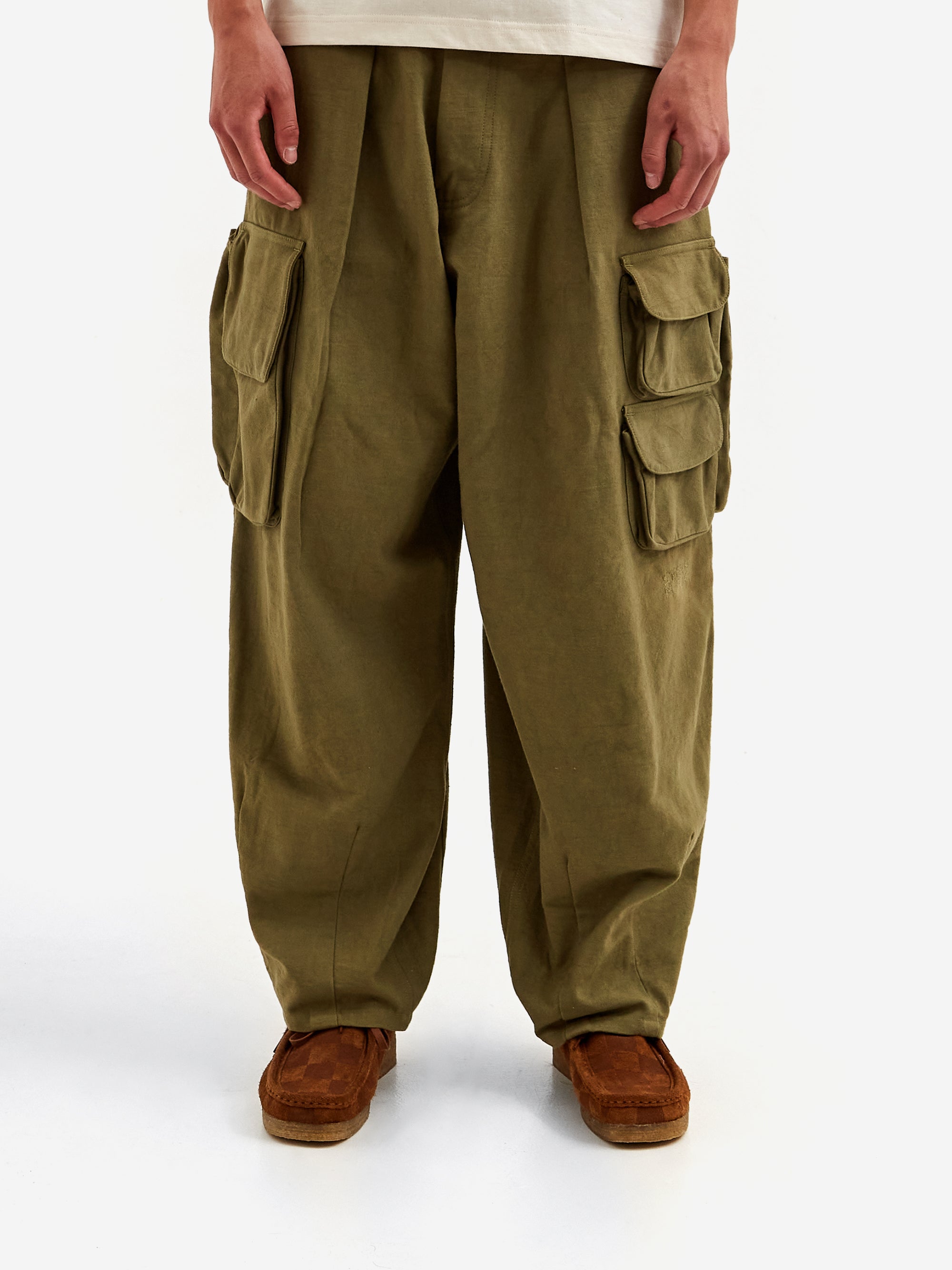 Story mfg. Forager Pant - Olive Slub – Goodhood