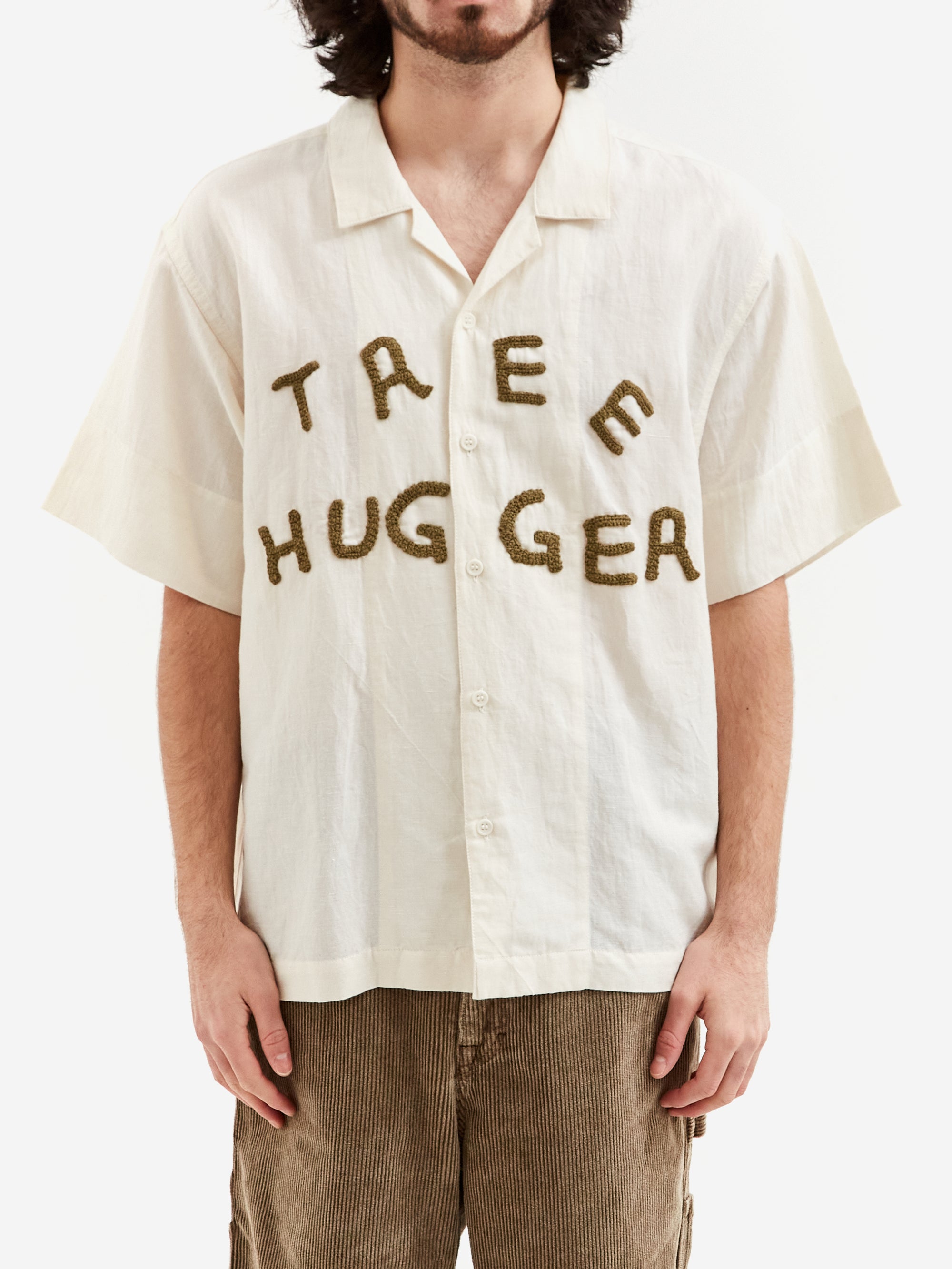 Story mfg. Greetings Shirt - Ecru Tree Hugger – Goodhood