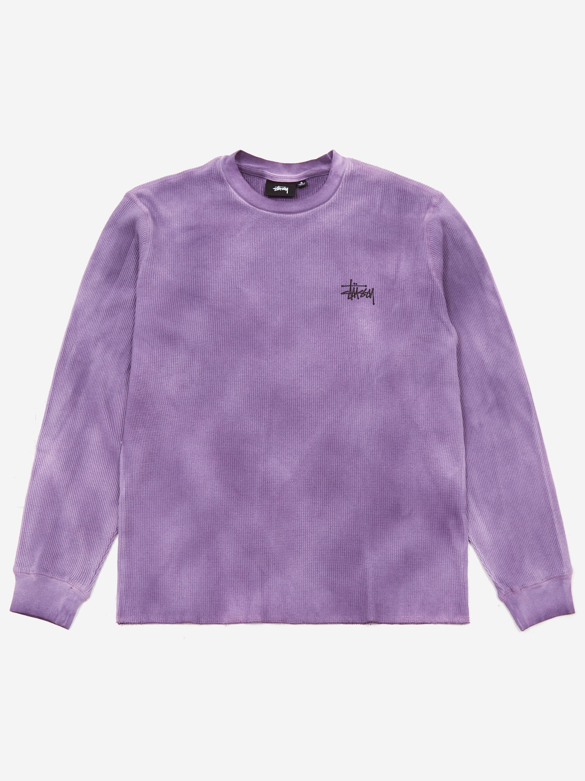 Stussy Basic Stock LS Thermal - Lavender – Goodhood