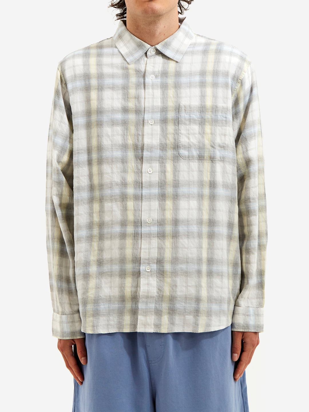 Stussy Beach Plaid Shirt - Off White – Goodhood