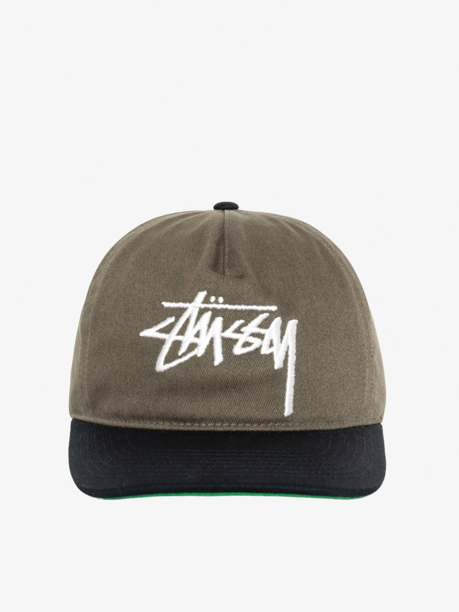 Stüssy Big Stock Cap - Olive – Goodhood