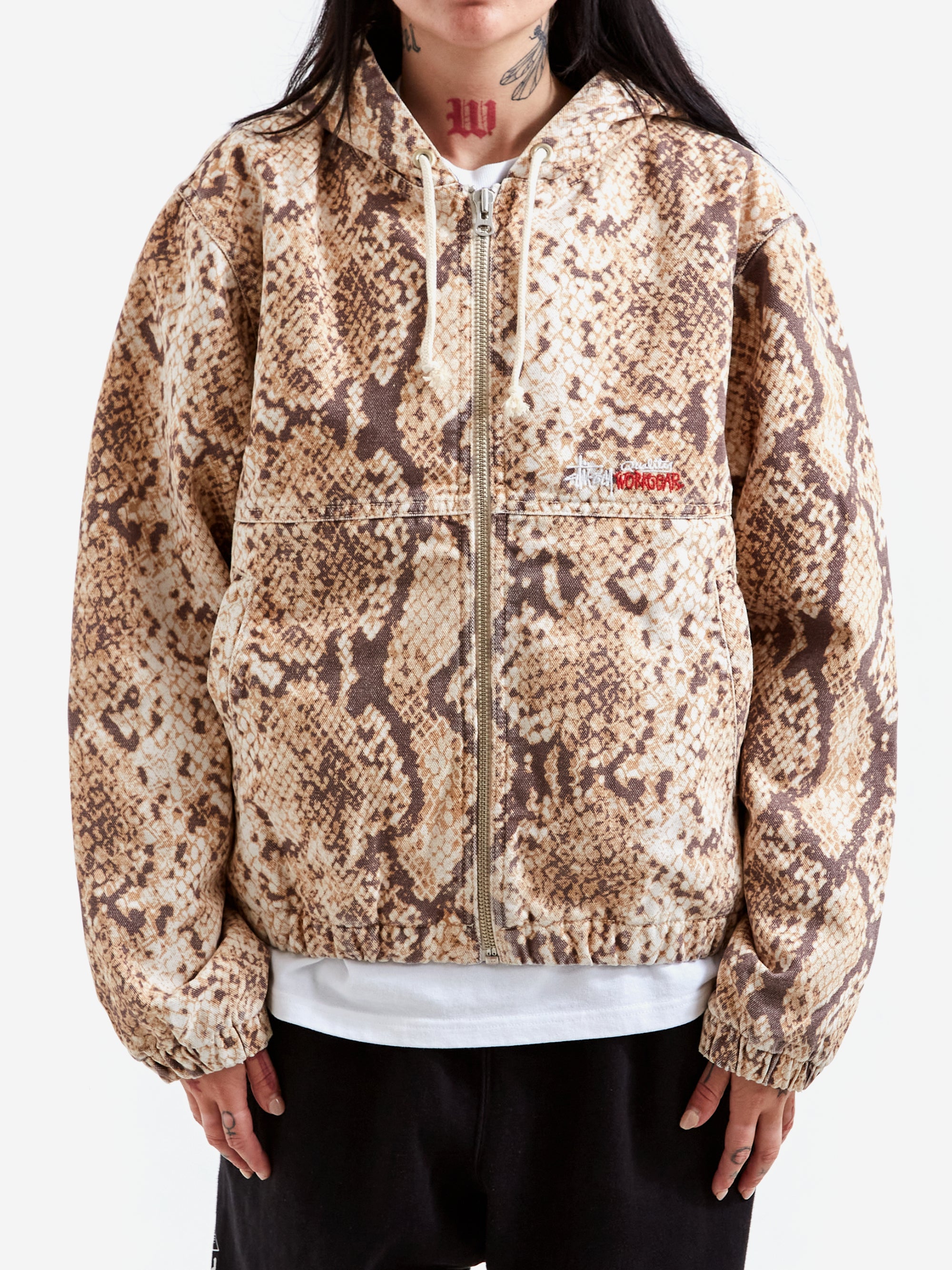 Stussy Canvas Insulated Work Jacket W - Python – Goodhood