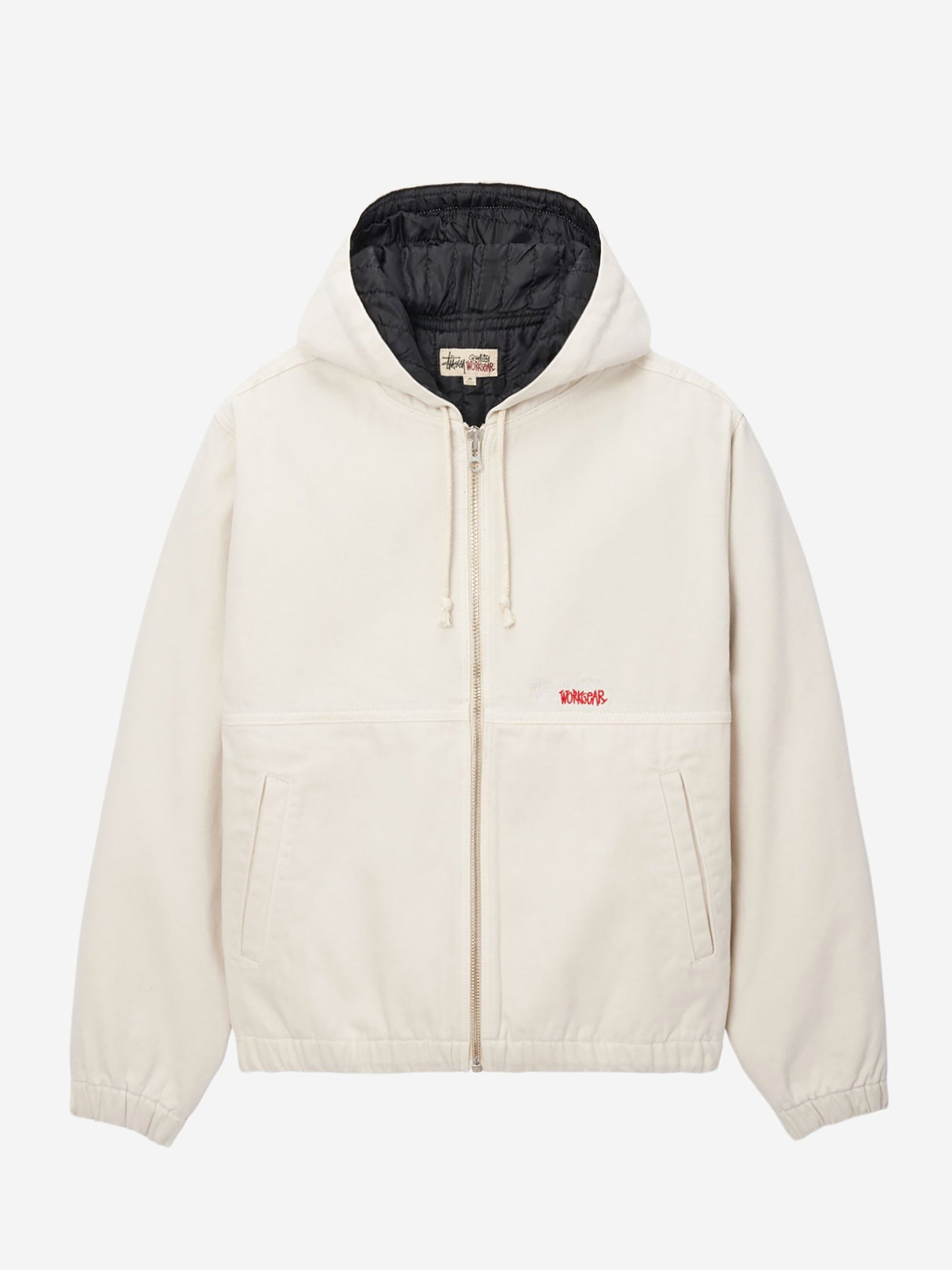 Stüssy Work Jacket Insulated Canvas - Bone – Goodhood