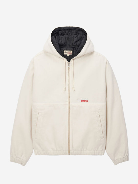 Stüssy Work Jacket Insulated Canvas - Bone – Goodhood