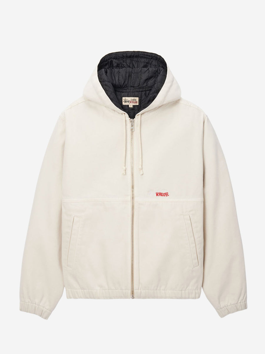 Stüssy Work Jacket Insulated Canvas - Bone – Goodhood