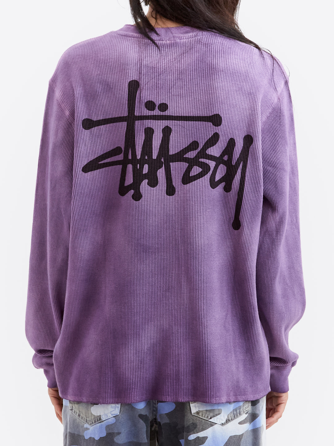 Stussy Basic Stock LS Thermal - Lavender – Goodhood