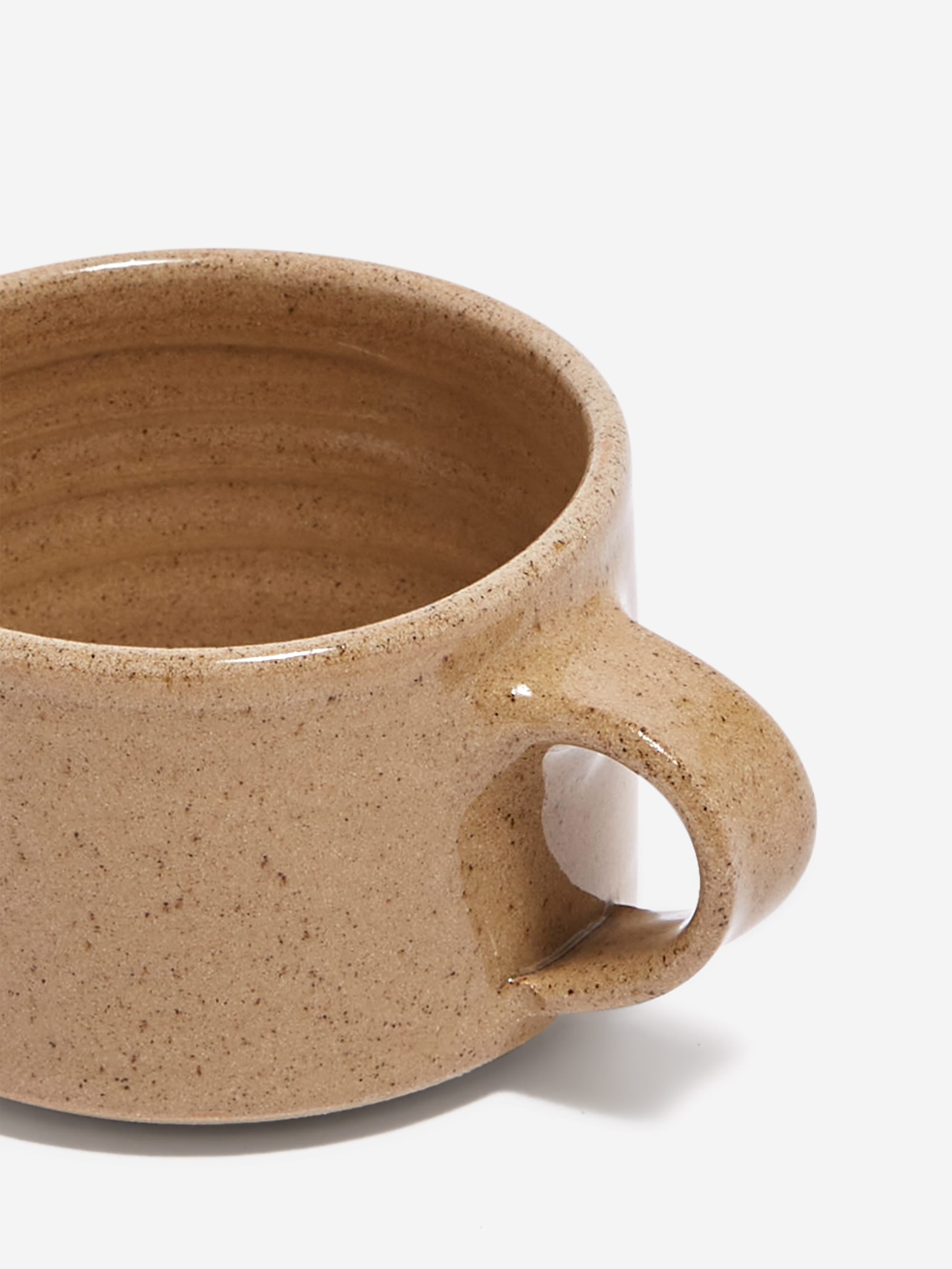 San San Ceramics Short Mug - Buff – Goodhood