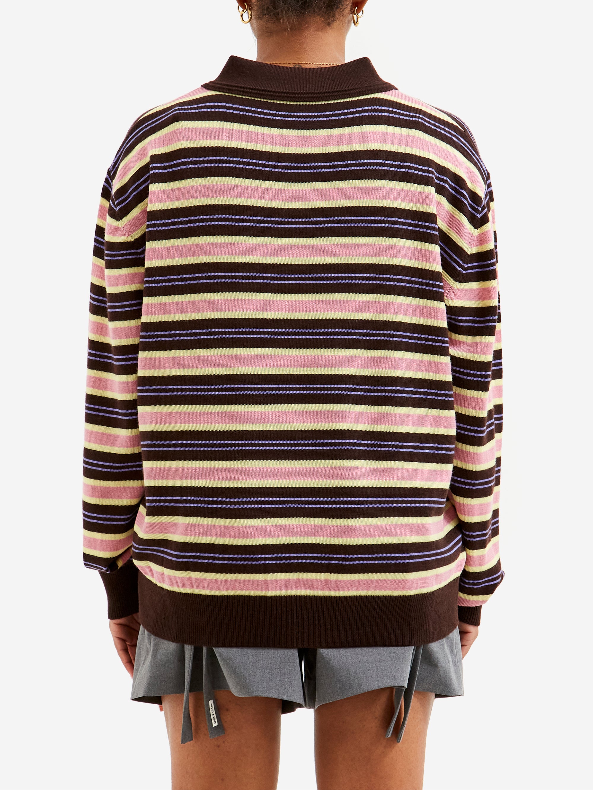 Sandy Liang Woods Sweater - Brown Multi – Goodhood