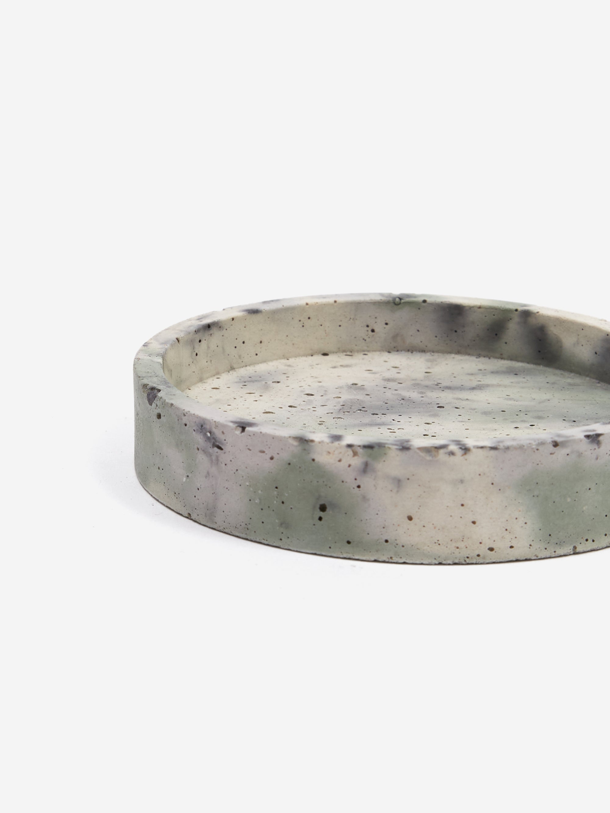 Smith & Goat 9cm Round Tray - Green and Lilac – Goodhood