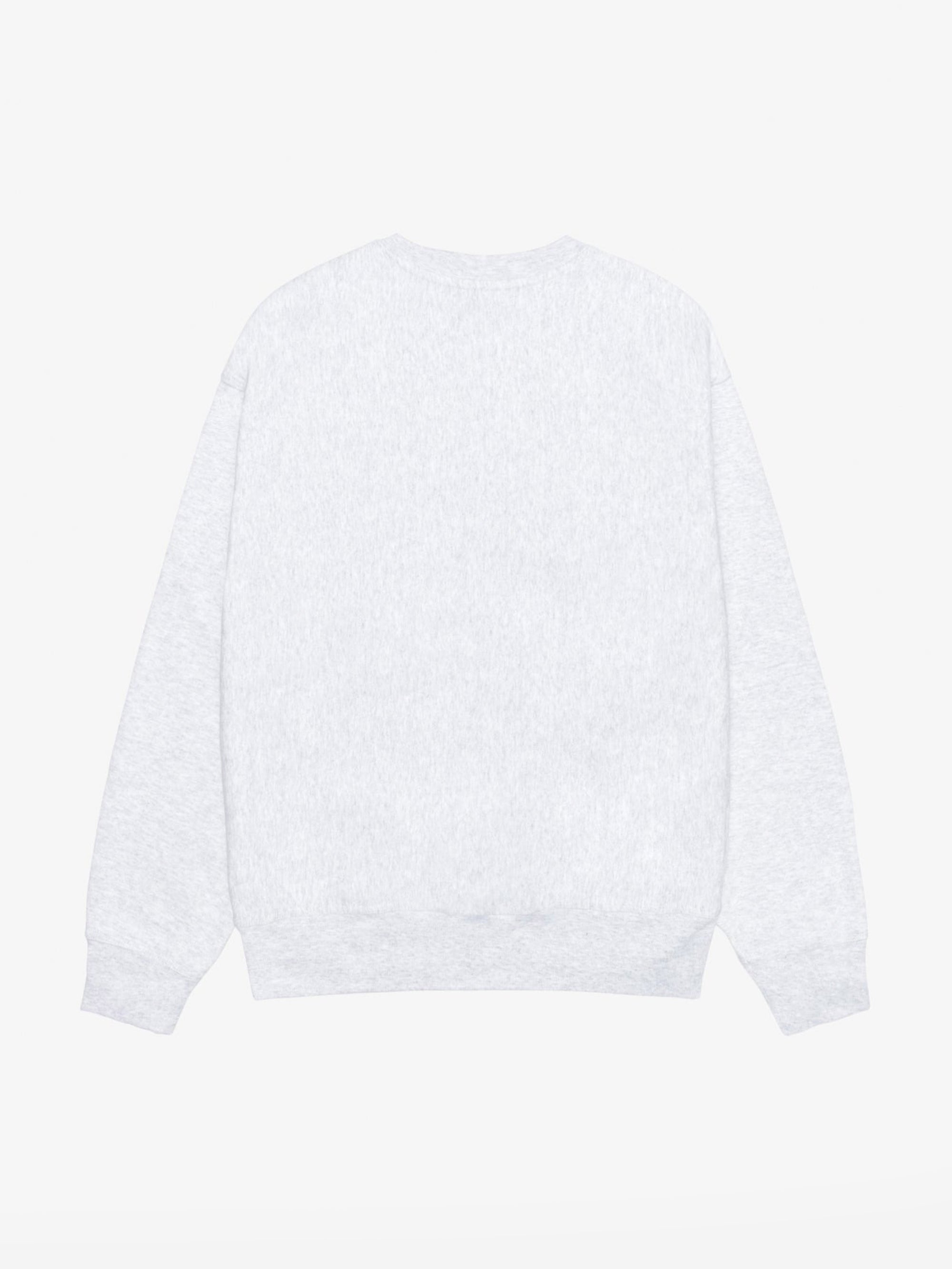Stussy Smooth 80 Crew - Ash Heather – Goodhood