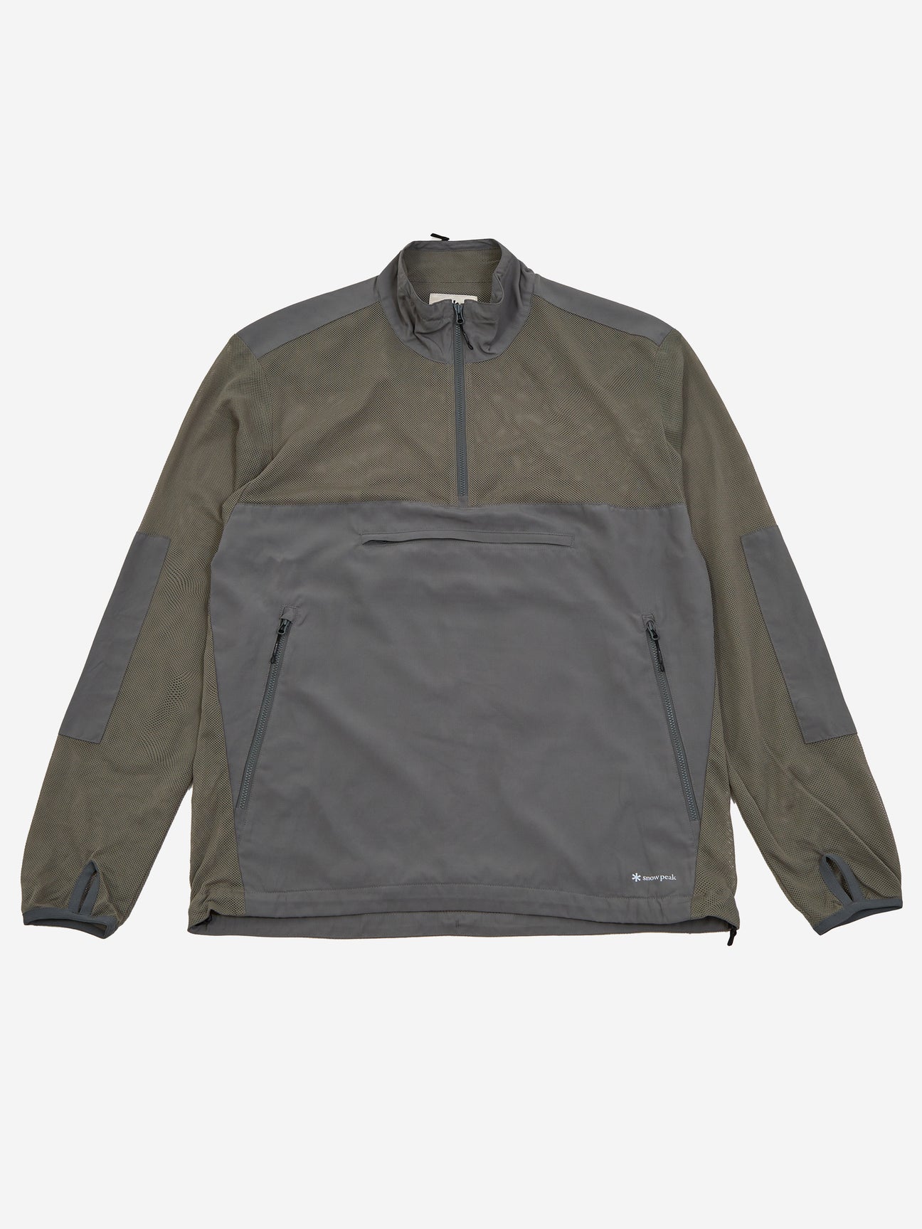 Snow Peak Insect Shield Mesh Pullover - Olive – Goodhood
