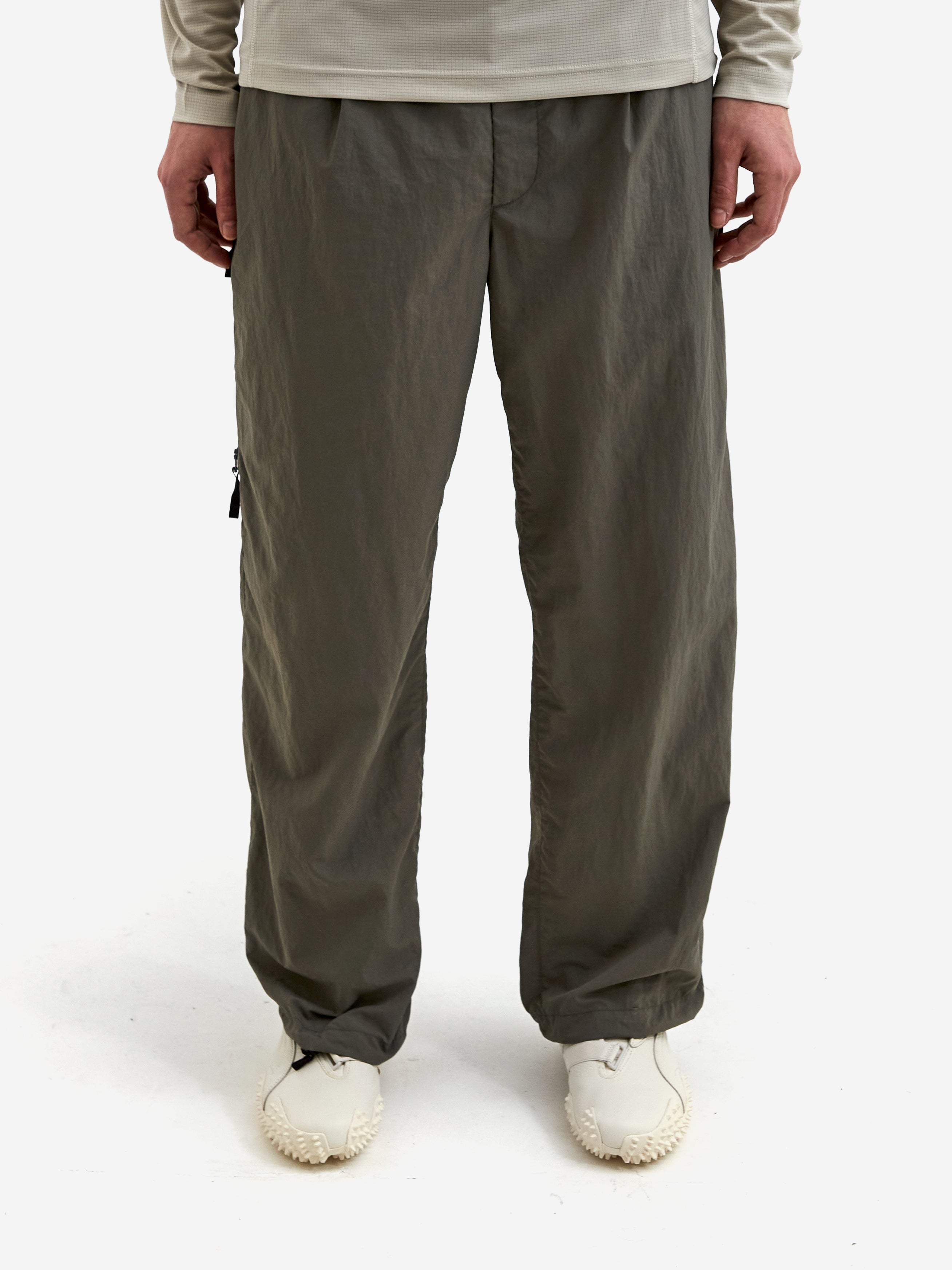 Snow Peak Nylon Tussah Utility Storage Pants - Light Olive – Goodhood